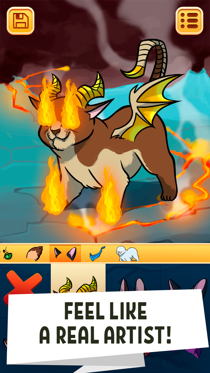 Cat Avatar Creator - Funny Pet Virtual Salon Photo Editing App for Boys ...