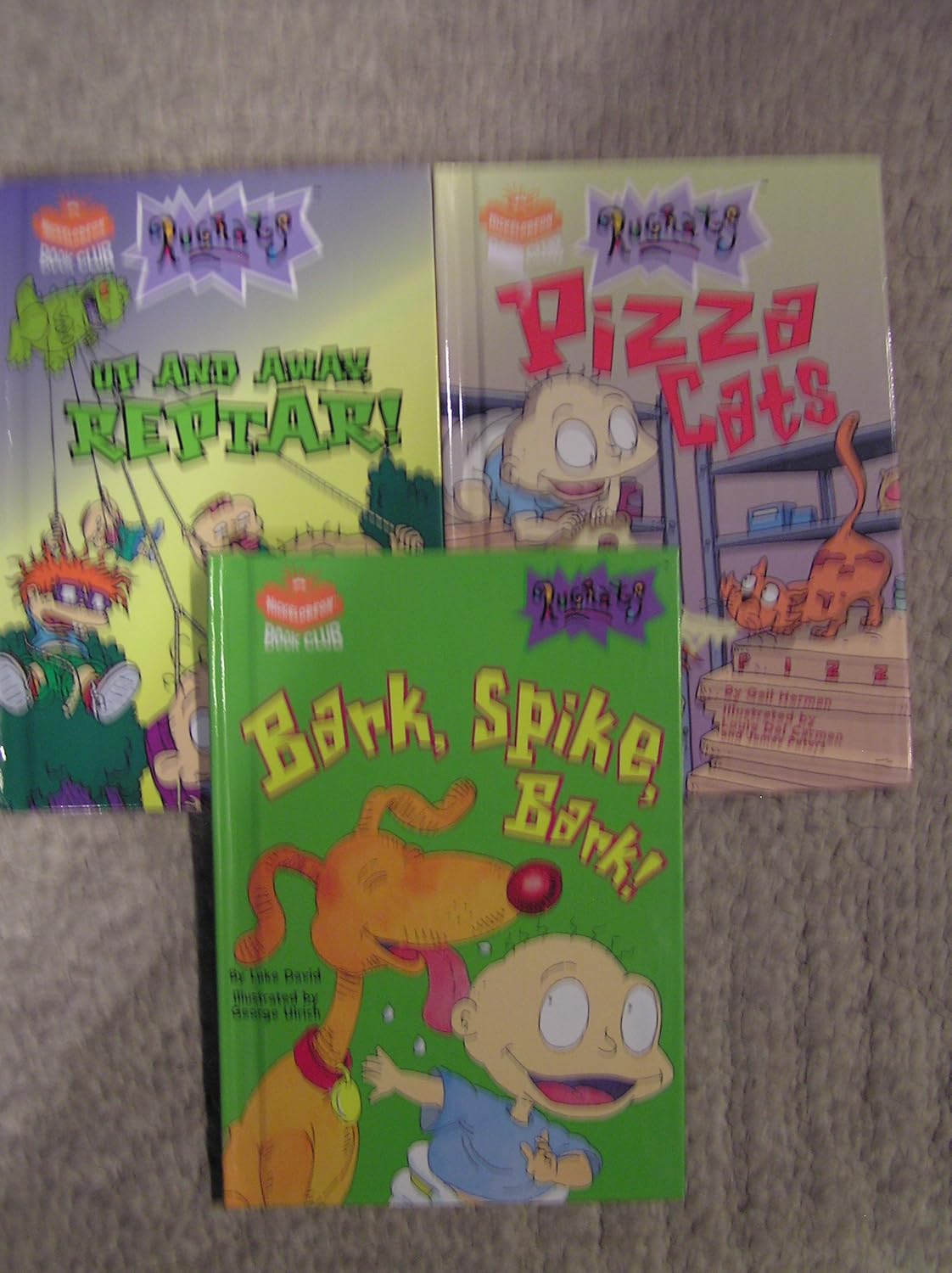 Rugrats Books Nickelodeon Book Club Set of 3: David Luke, Michaela ...