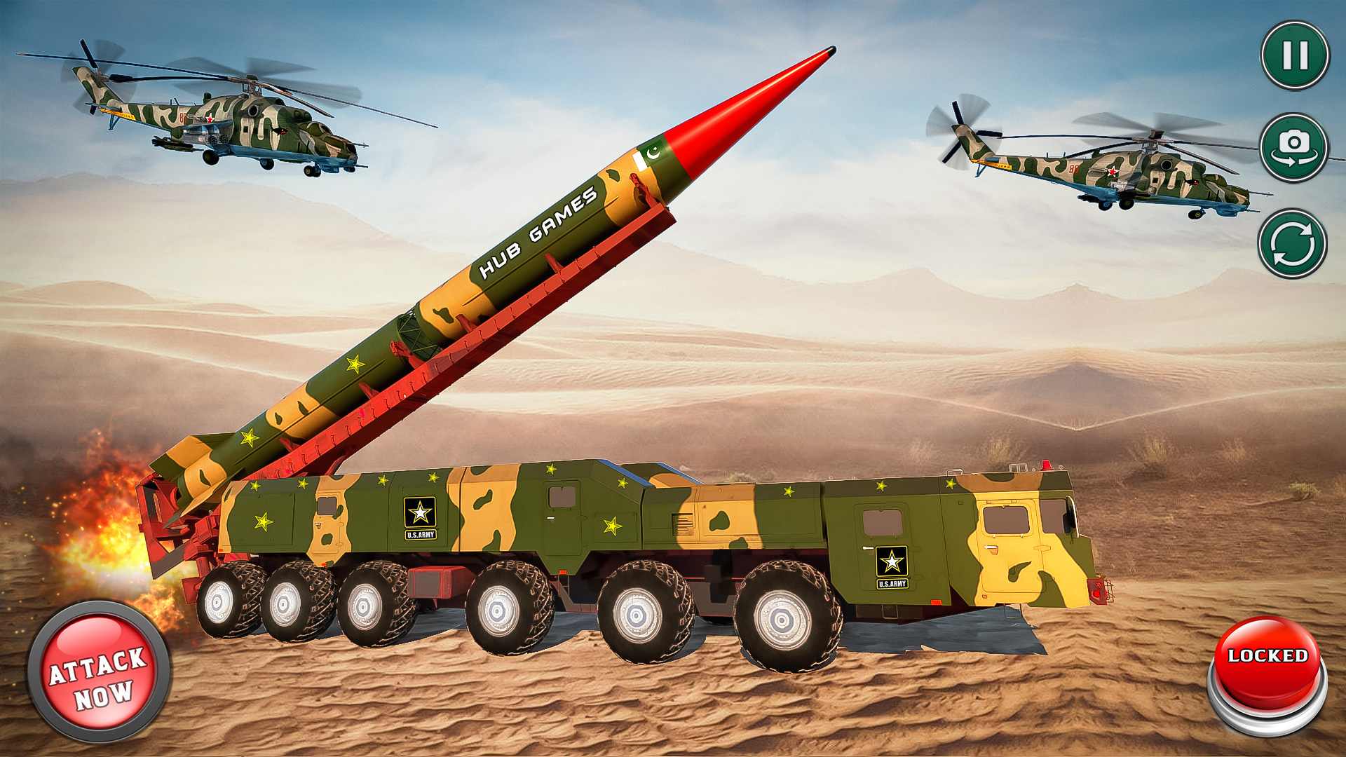 Army missile launcher Attack 3d Game - App on the Amazon Appstore