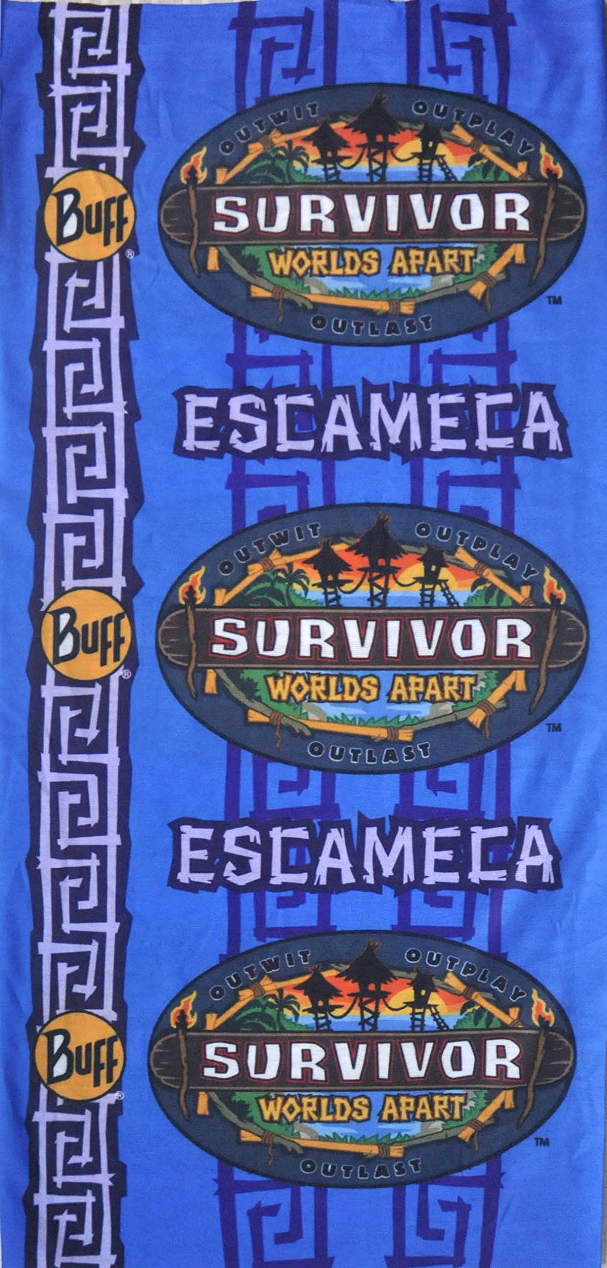 Buy Survivor Buff: Worlds Apart BLUE Escameca Tribe Buff as seen on TV ...