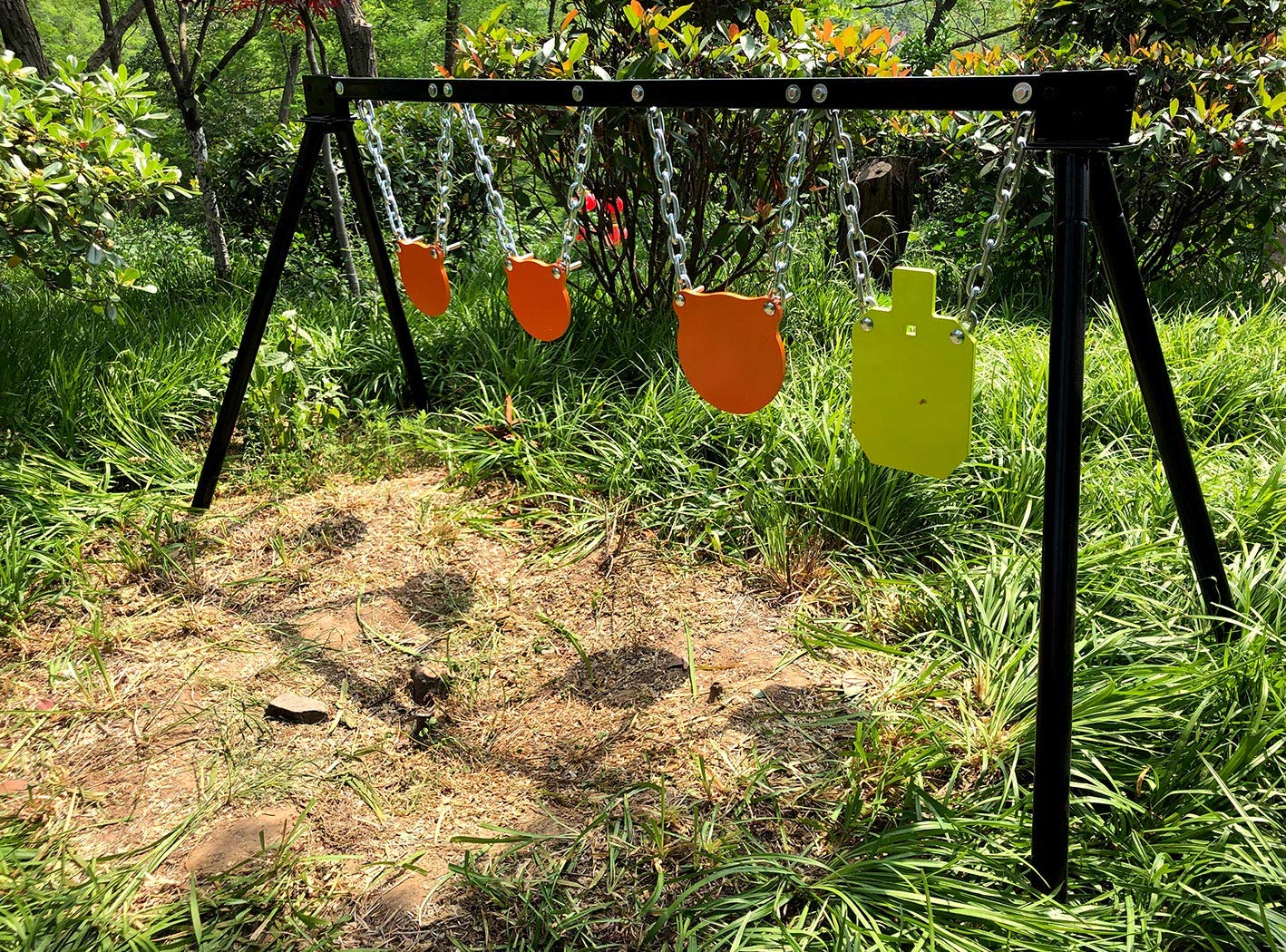 Snapklik.com : Highwild Steel Target Stand AR500 Shooting Target System