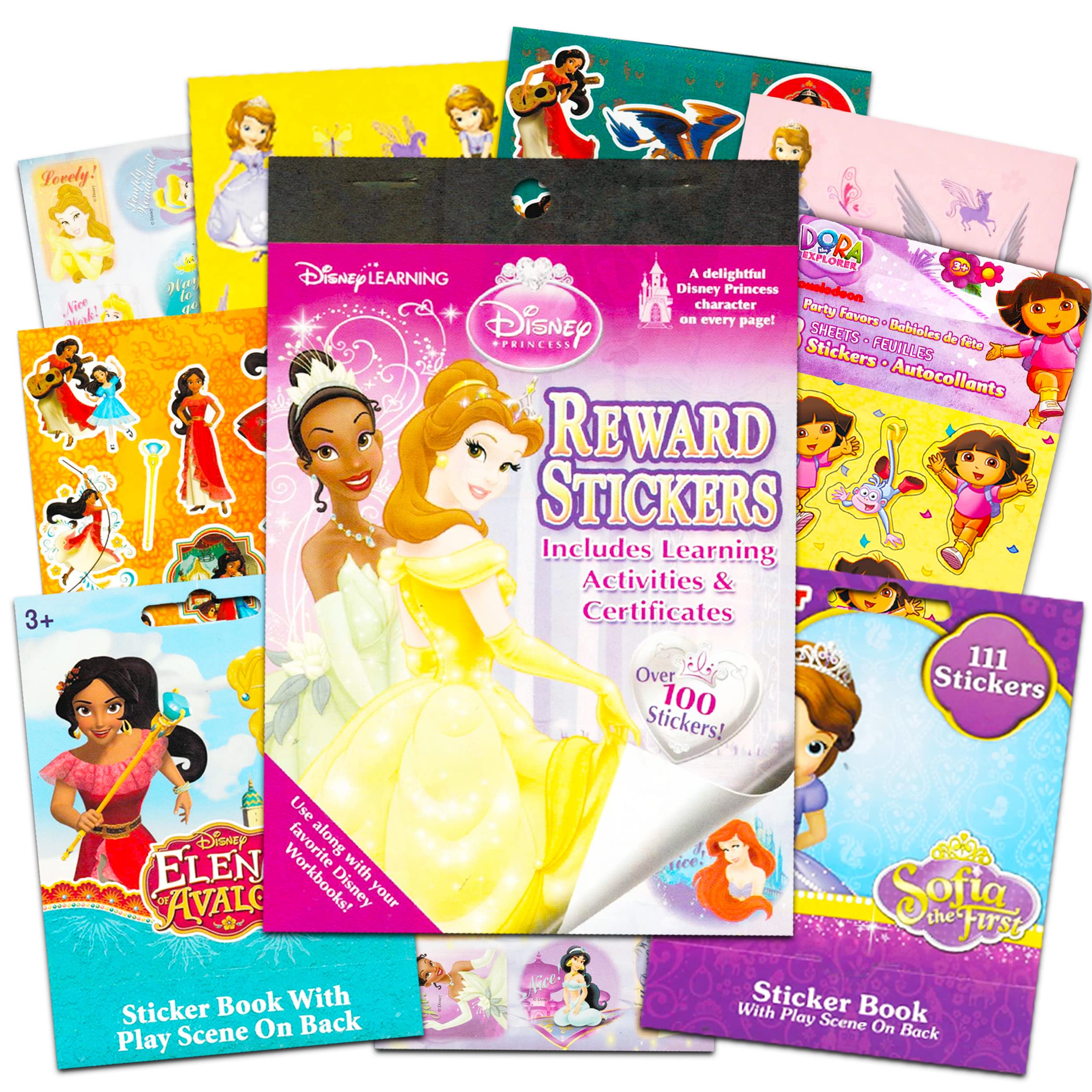 Disney Junior Sticker Bundle Girls Sticker Set Girls Sticker Bundle ...
