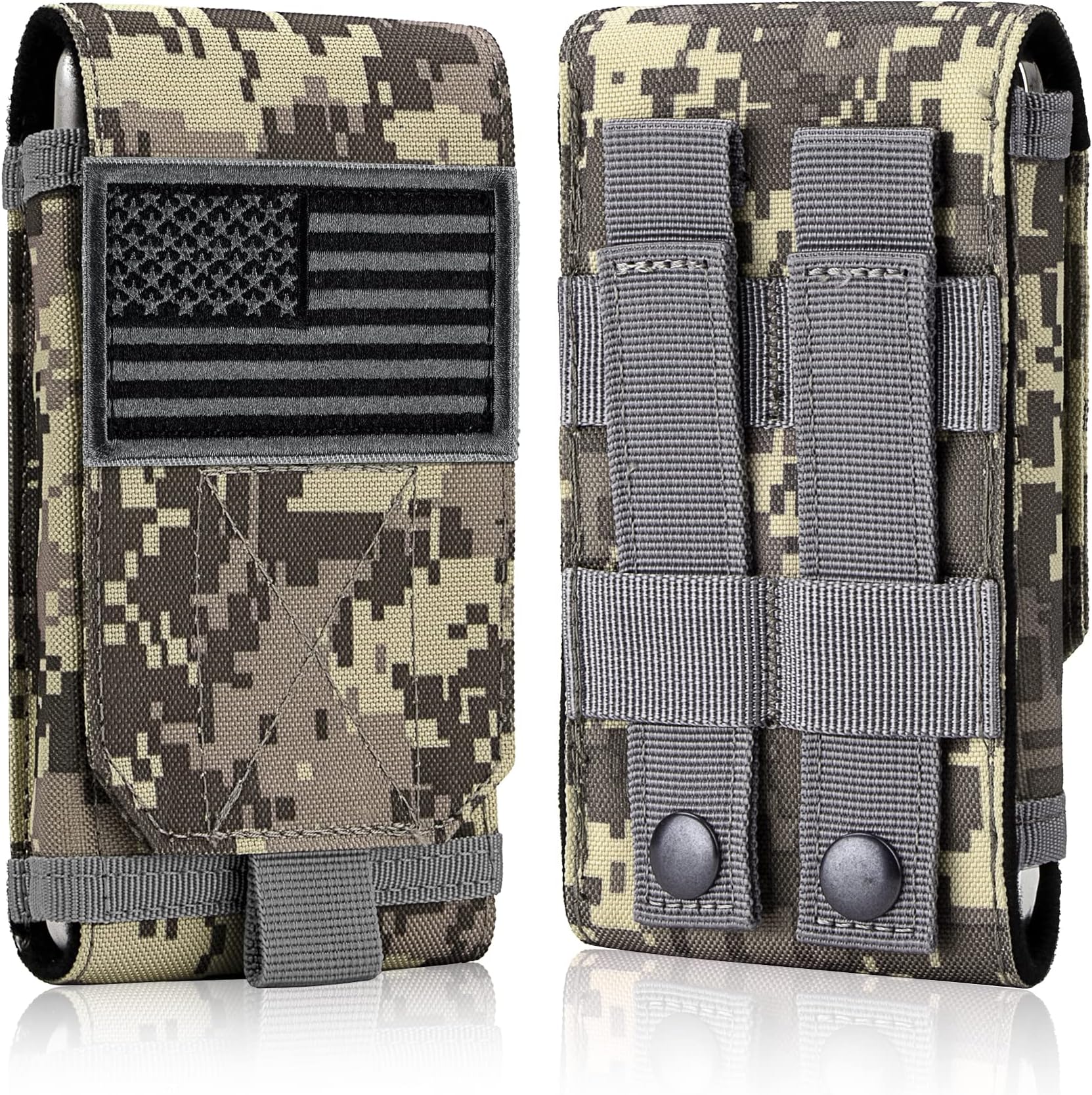Amazon.com: IronSeals Tactical Molle Phone Cover Case, Heavy Duty Loop ...