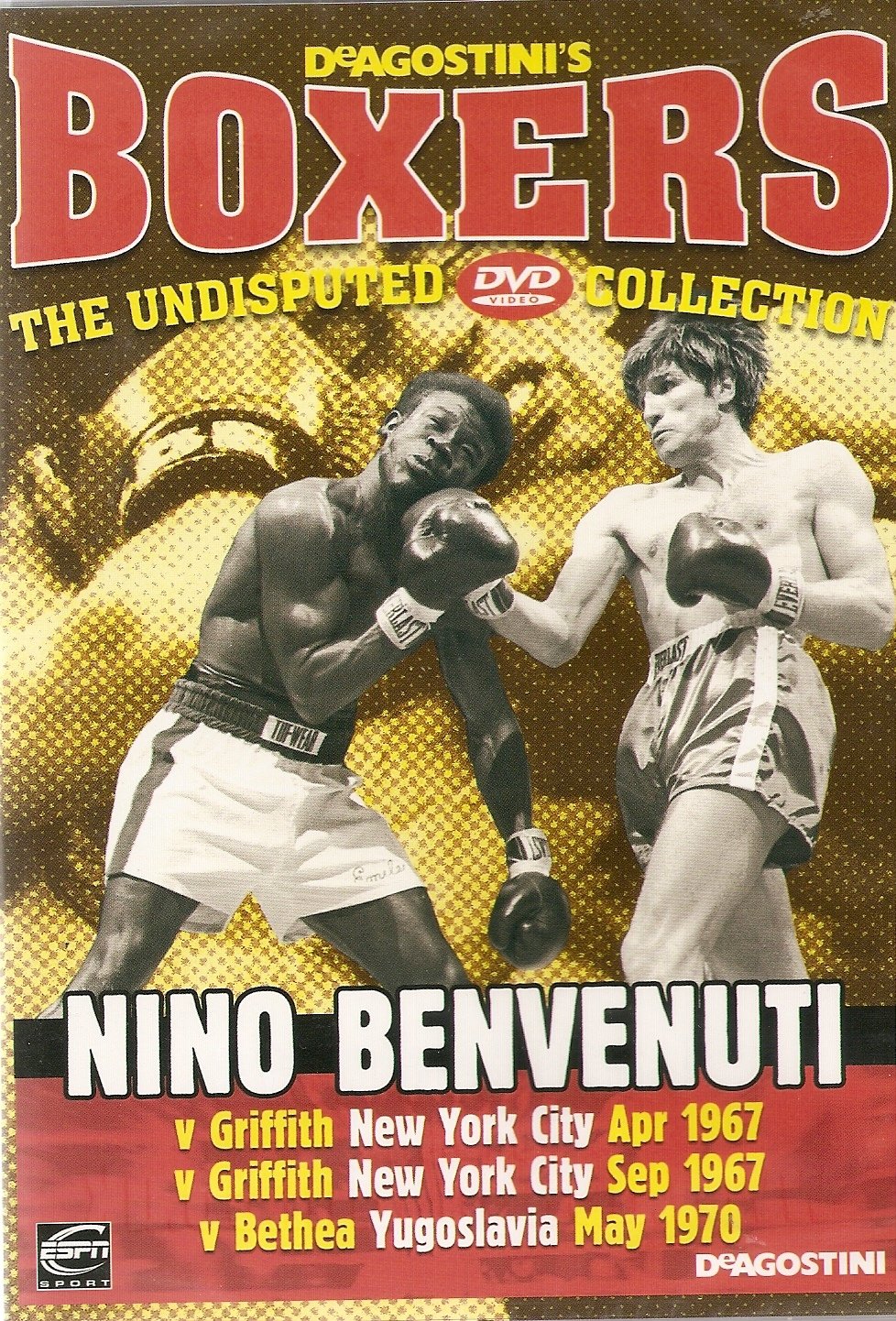 Amazon.com: BOXING - NINO BENVENUTI v GRIFFITH APRIL & SEPTEMBER 1967 ...