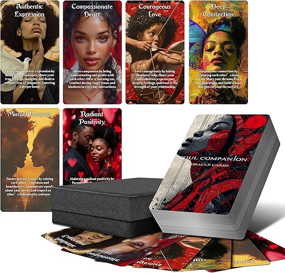 Amazon.com: ZZBUY Confession of Soulmate Oracle Cards, African American ...