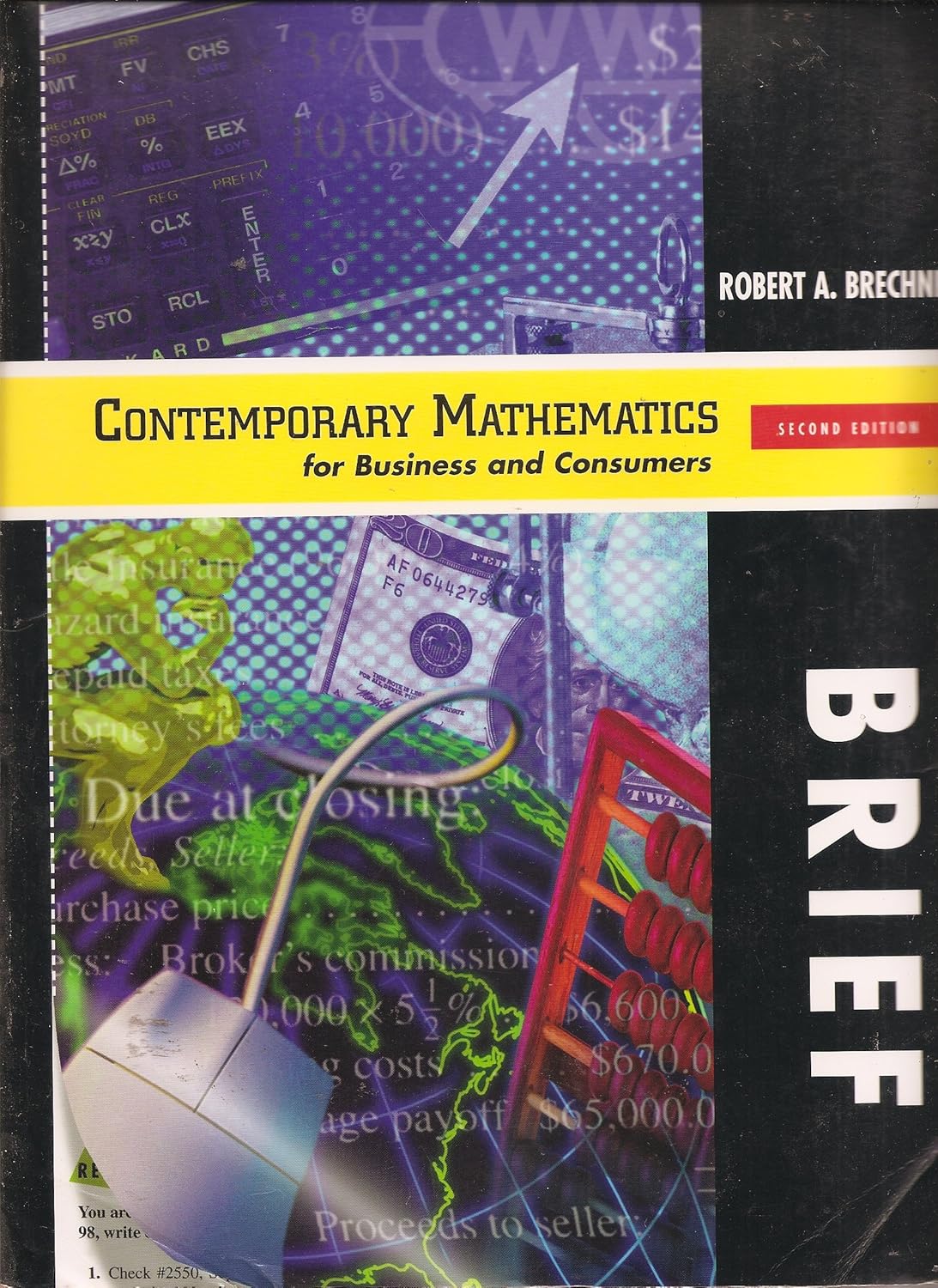 Contemporary Mathematics For Business And Consumers, Brief Edition ...