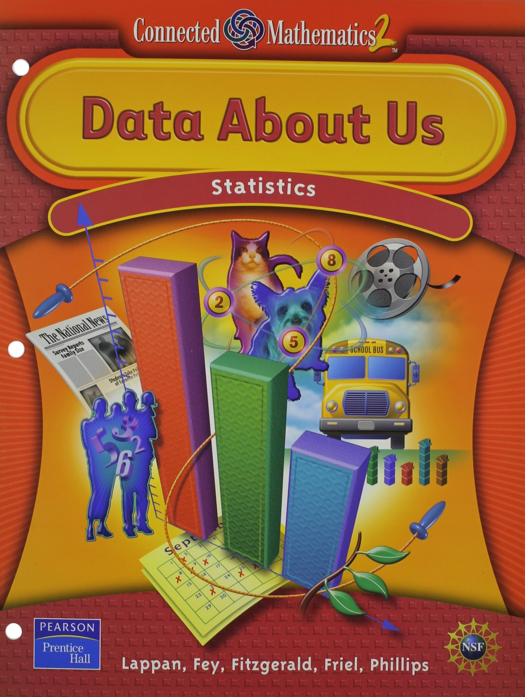 Data About Us: Statistics (Connected Mathematics 2): Lappan, Glenda ...