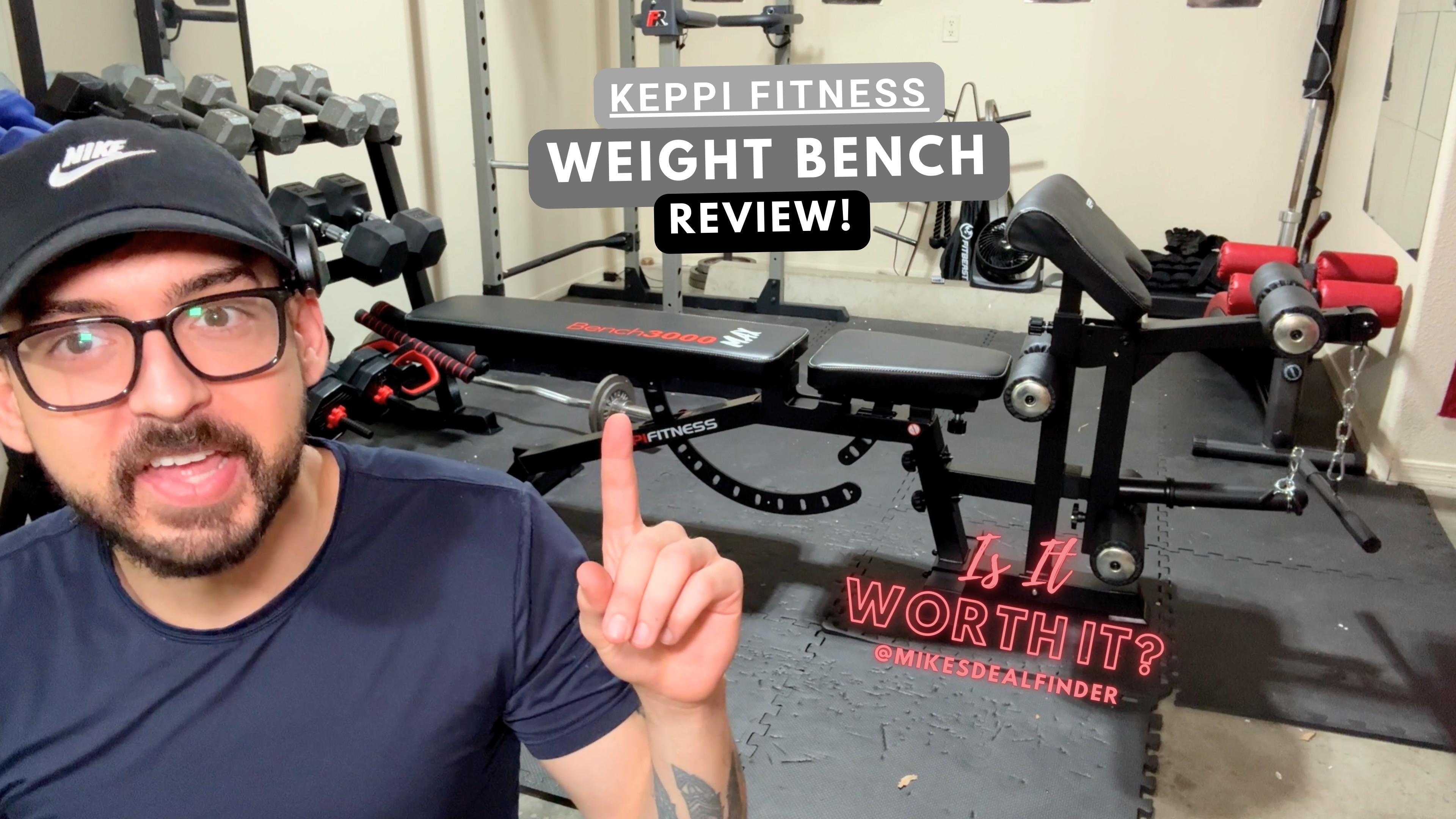 Watch KEPPI FITNESS Weight Bench Review! Watch B4 You Buy! on Amazon Live