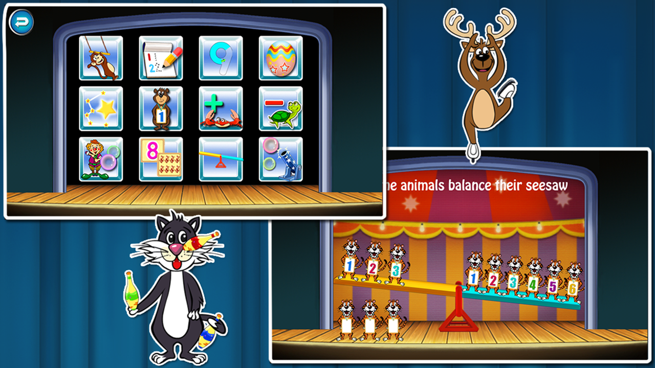 Animal Circus Math School Free- Educational Learning Games for ...