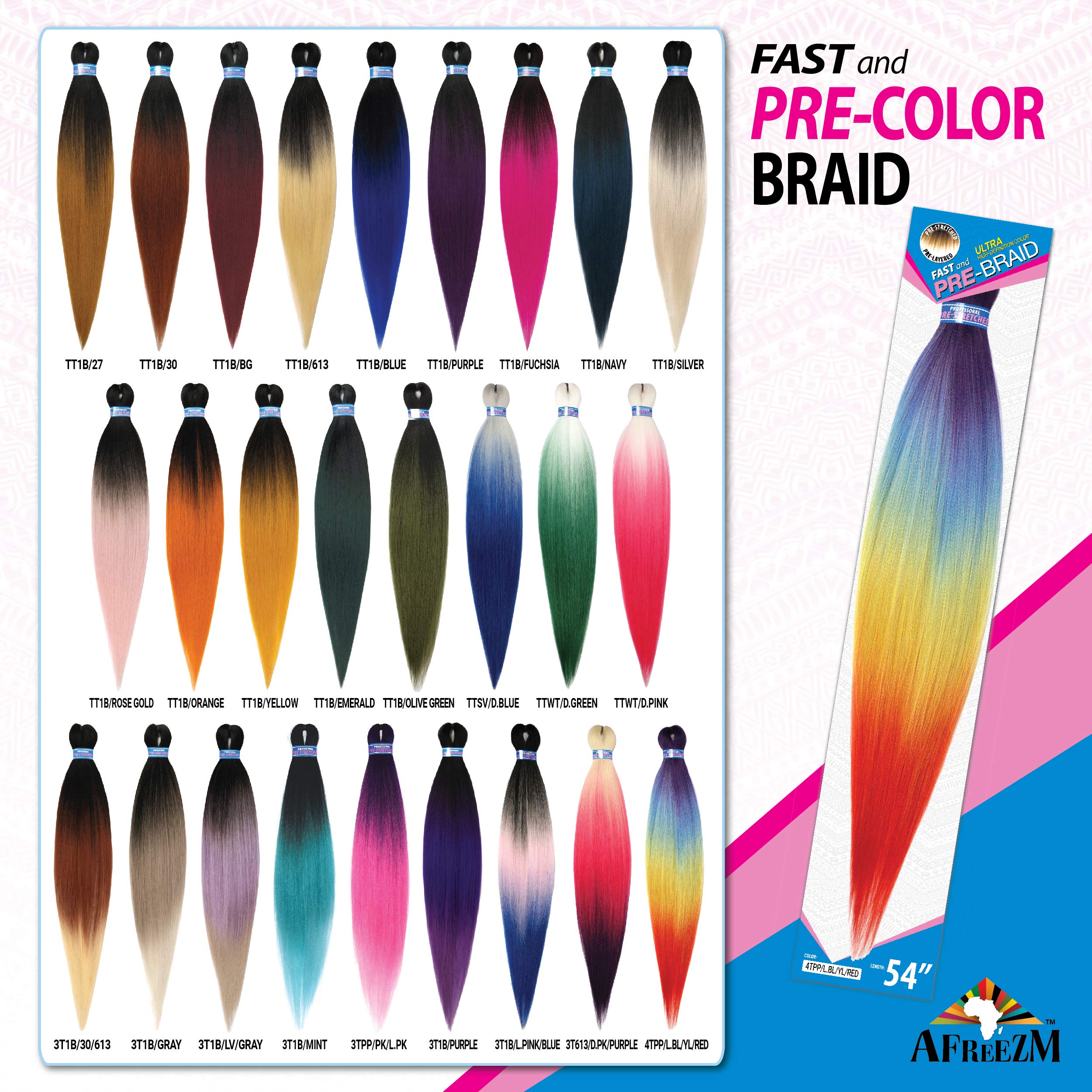 Braiding Hair Color Chart Hair Color Chart | India Hair International
