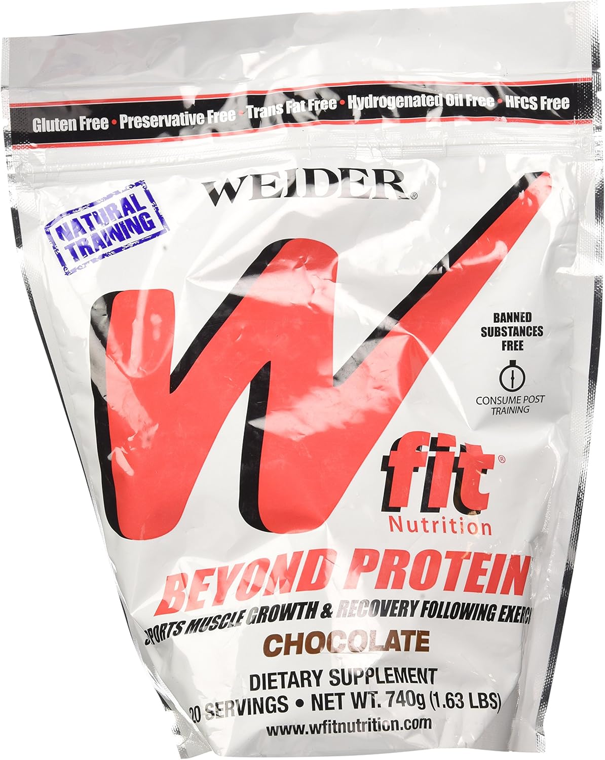 Amazon.com: Weider Wfit Nutrition Beyond Protein Powder, Chocolate ...