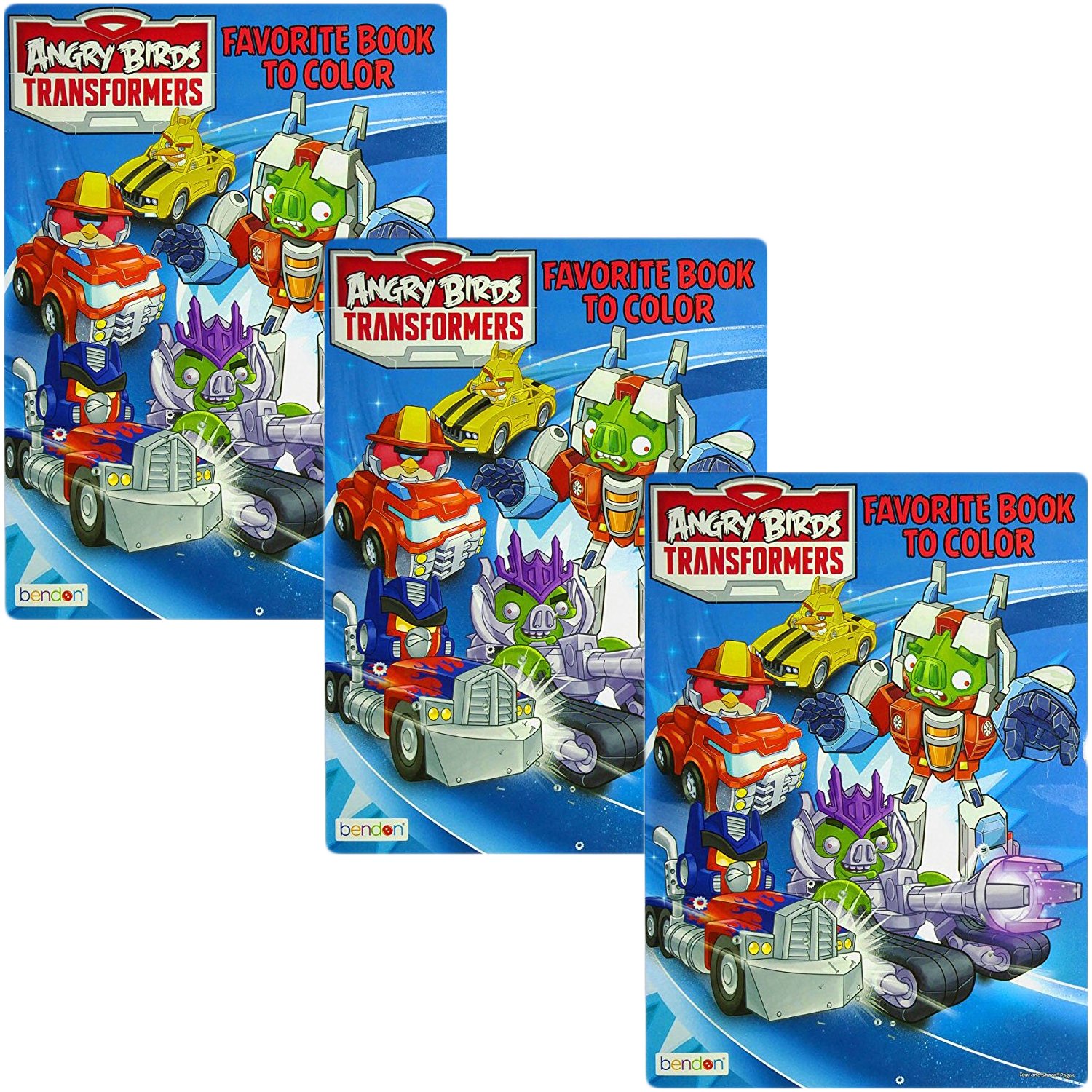 Angry Birds Transformers Coloring Pages