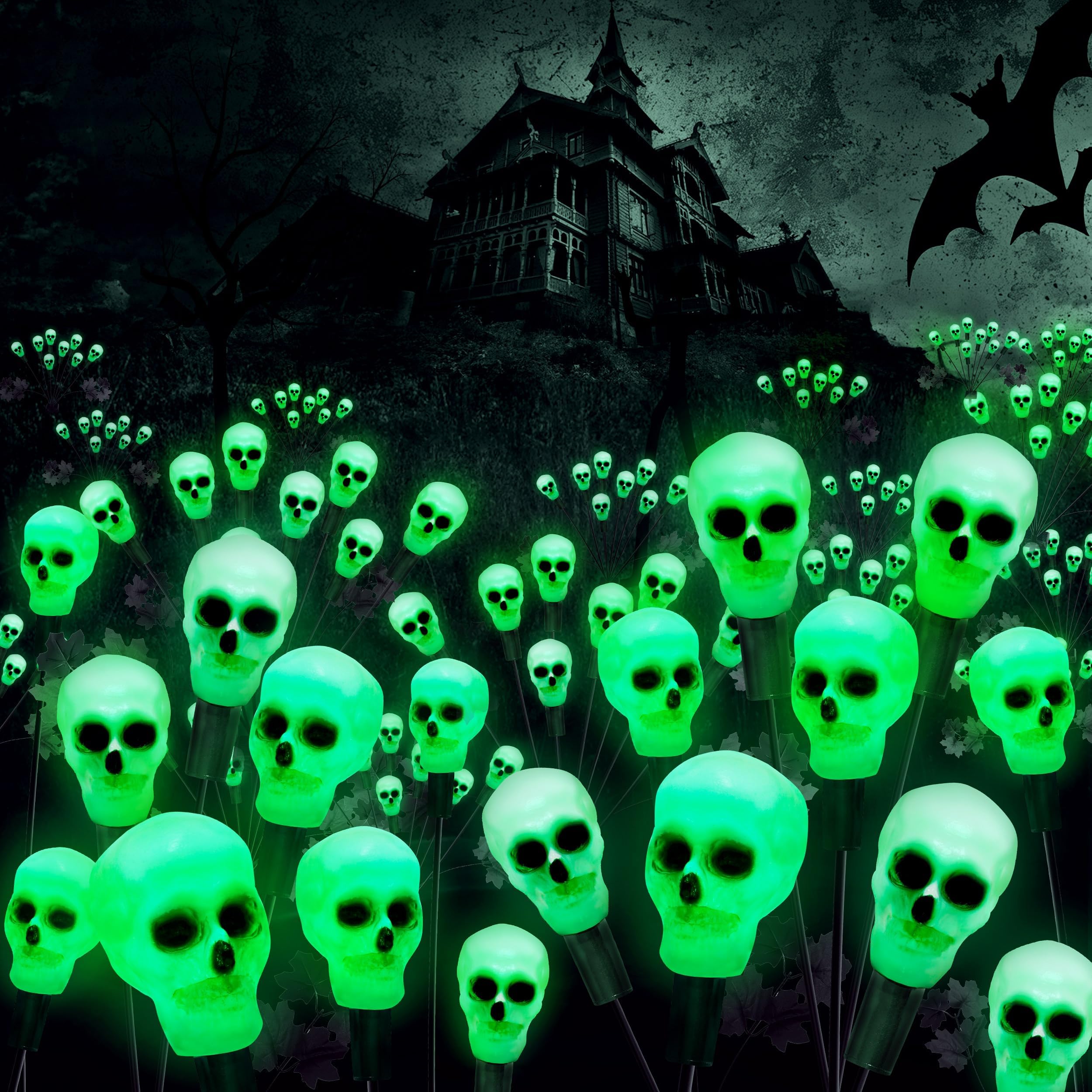 Amazon.com : Solar Skeleton Decoration, Garden Solar Light for Outdoor ...