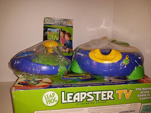 LeapFrog Leapster TV Console Game System : Amazon.co.uk: Toys & Games