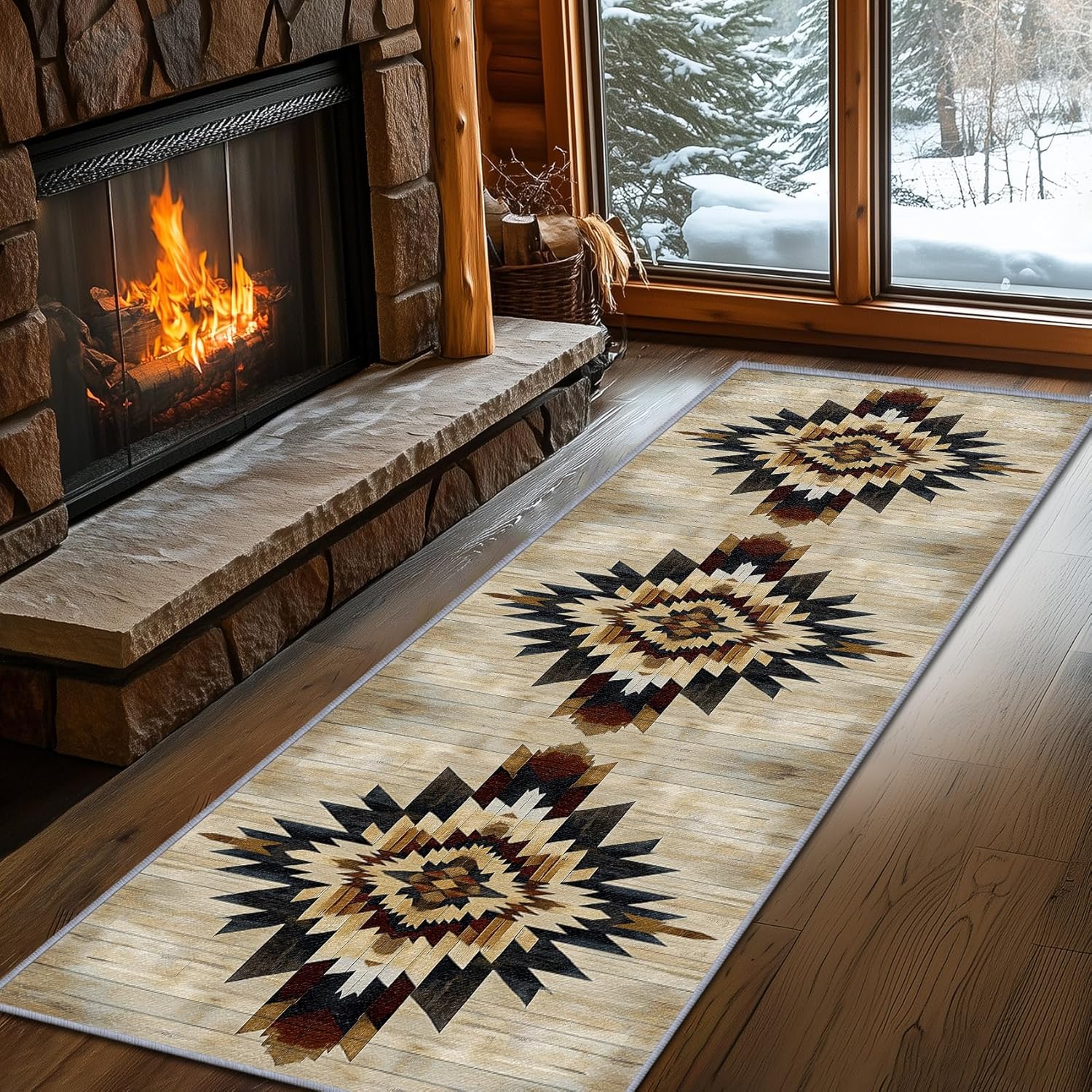 Amazon.com: Yoozitrees Southwest Native American Runner Rug, Native ...