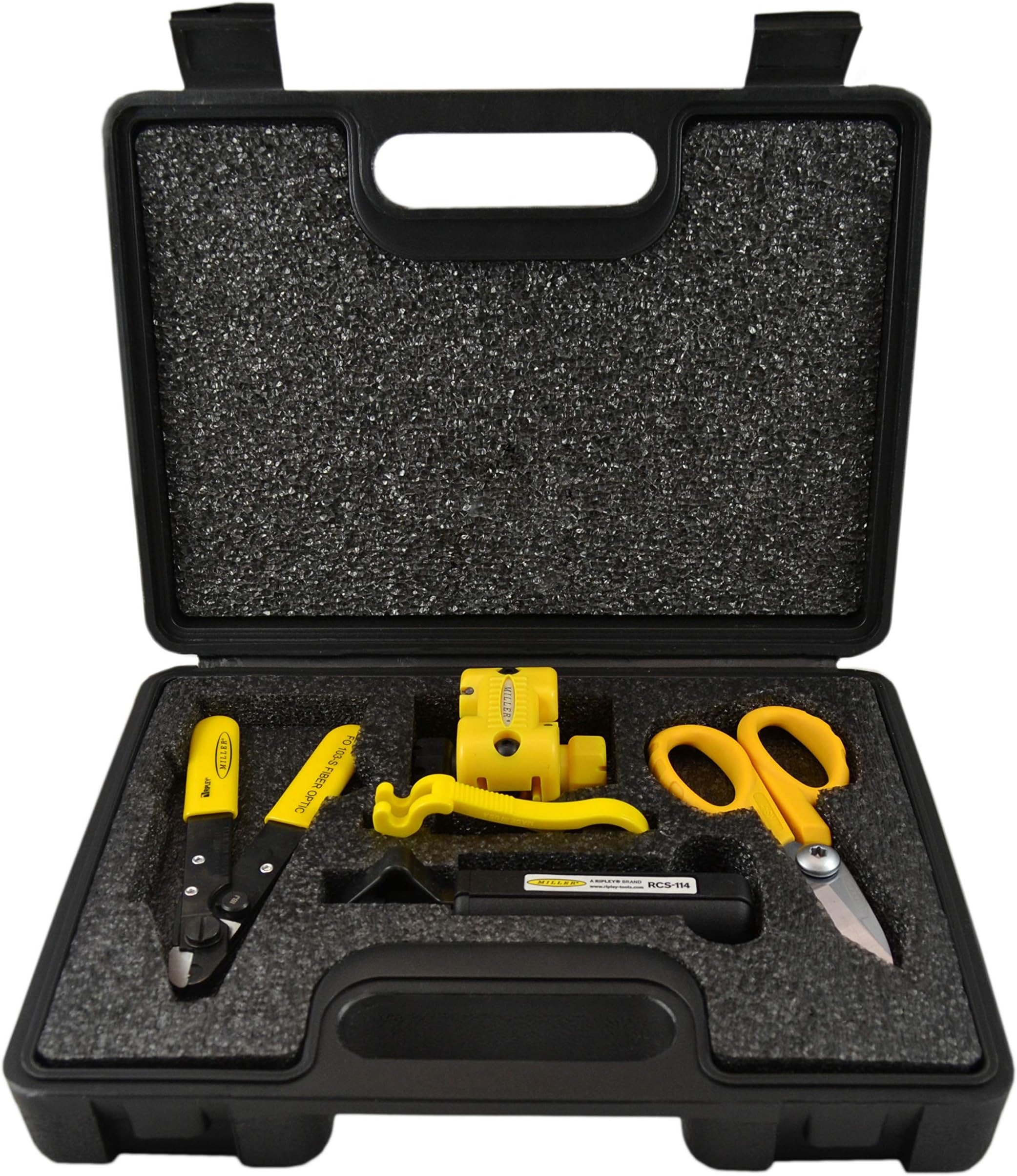 Miller Fiber Optic Cable Prep Backpack Kit – All-in-One Tool Set for ...