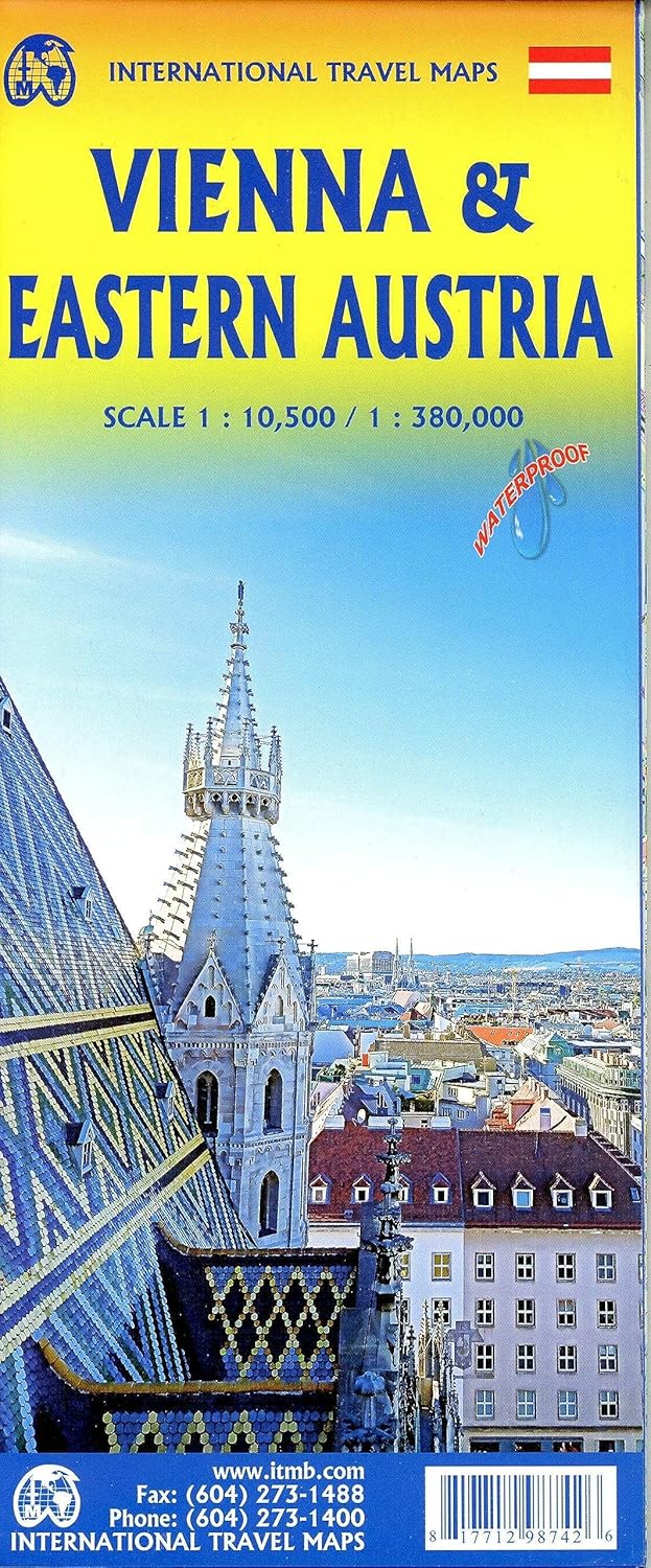 Vienna & Eastern Austria Reference Travel Map Waterproof: ITMB ...