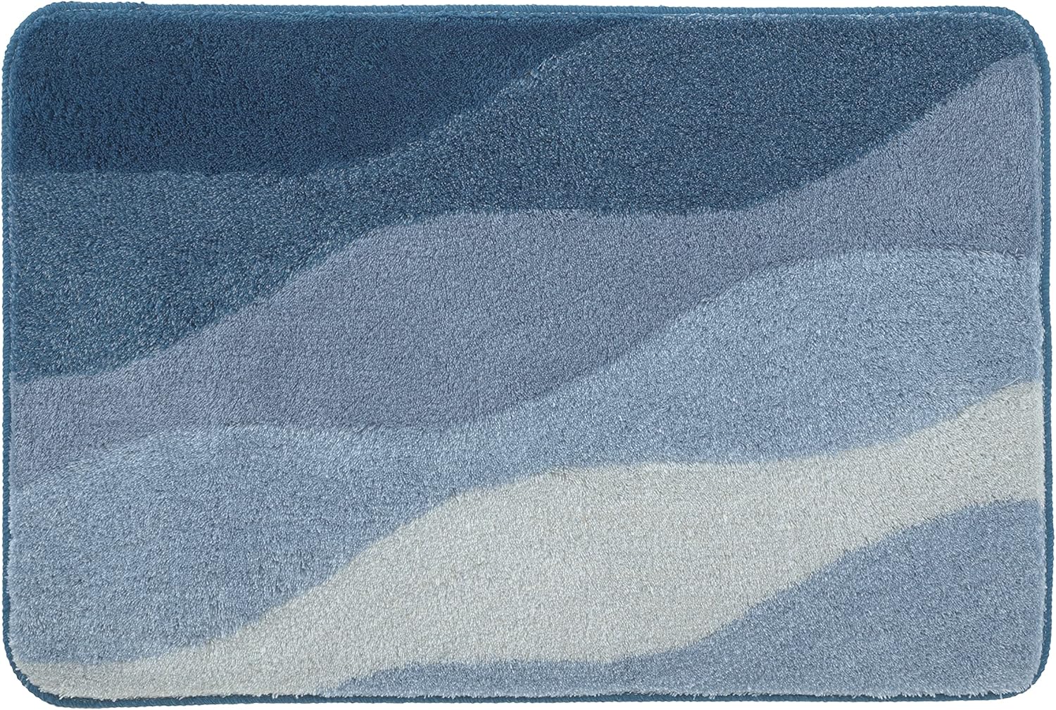 Kleine Wolke Badteppich Malena, Farbe: Iceblue, Material: 100% ...