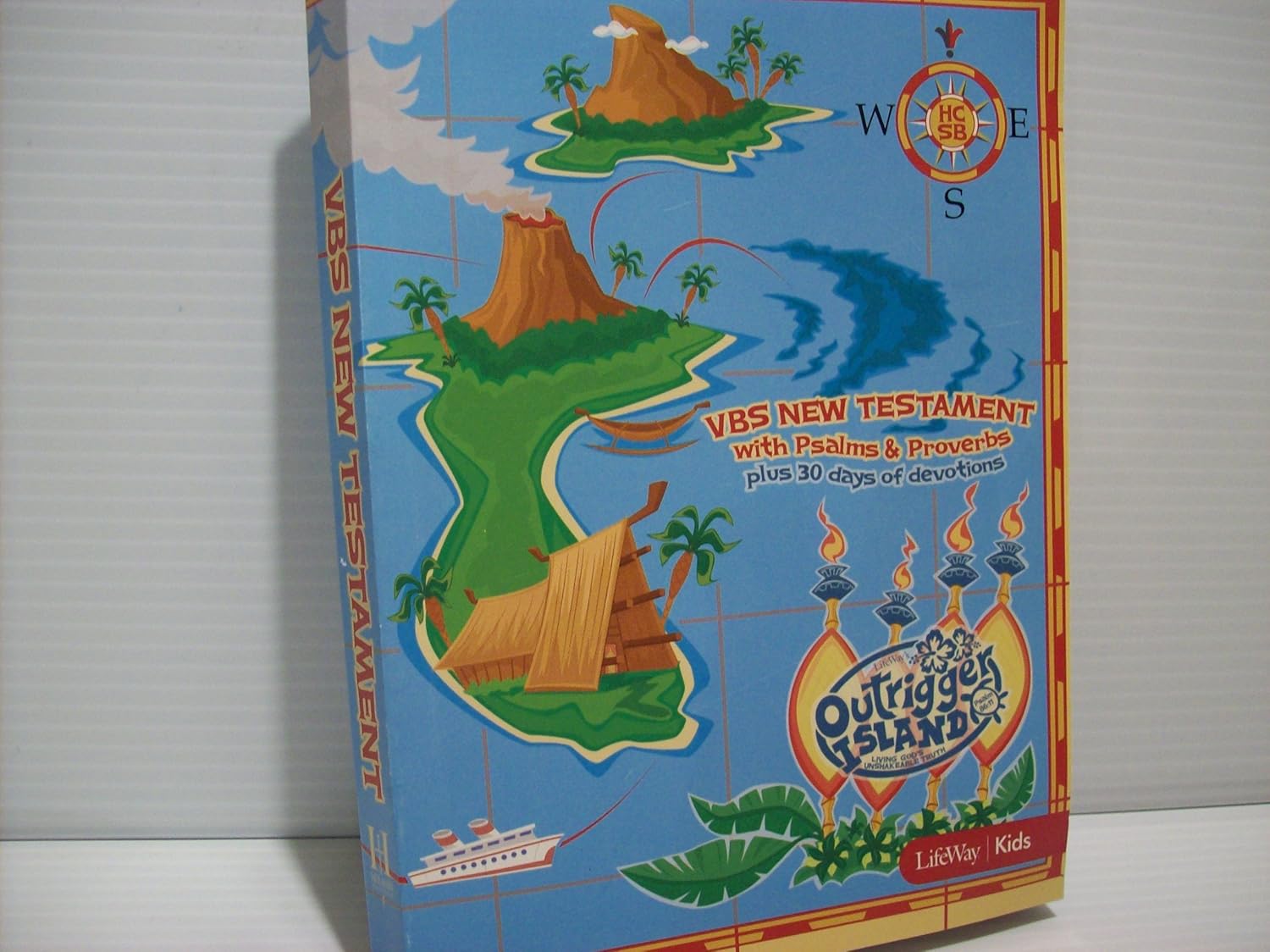 VBS New Testament with Psalms and Proverbs (Outriggers Island, Plus 30 ...
