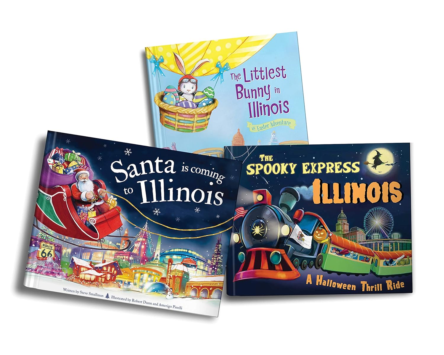 Illinois Books for Kids Gift Set: Jacobs, Lily, James, Eric, Smallman ...