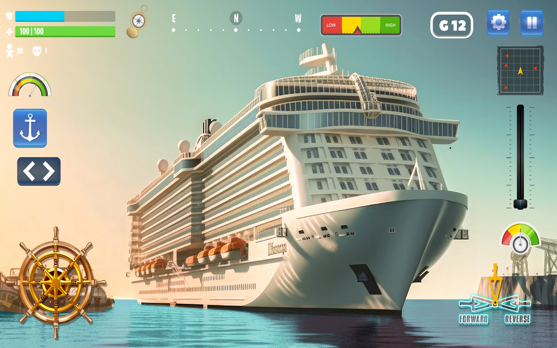 Cruise Ship Games Simulator 3D - Real cargo ship & cruise ship Driving ...