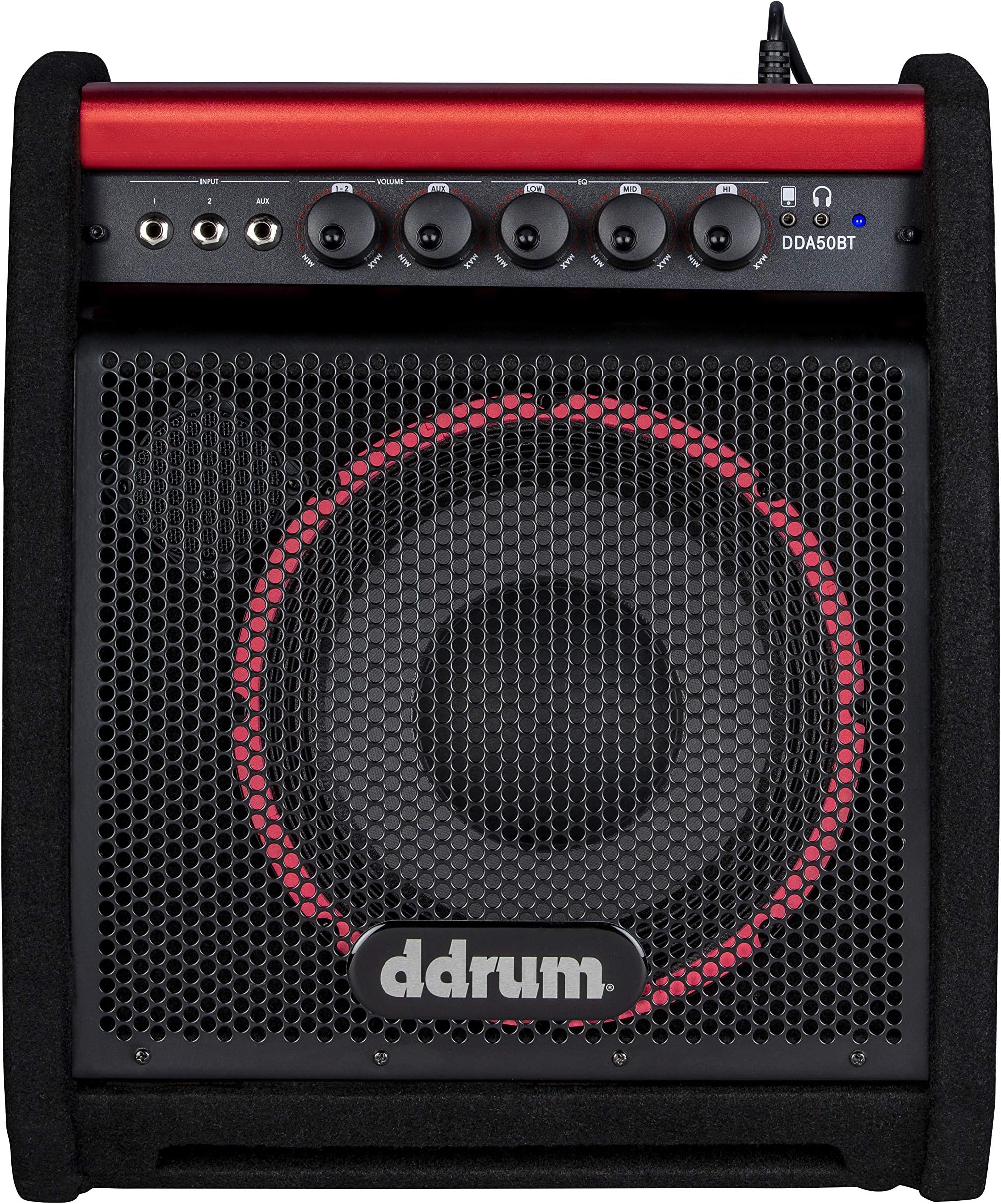 Amazon.com: ddrum DDA50 BT 50 Watt Electronic Percussion Amp with ...