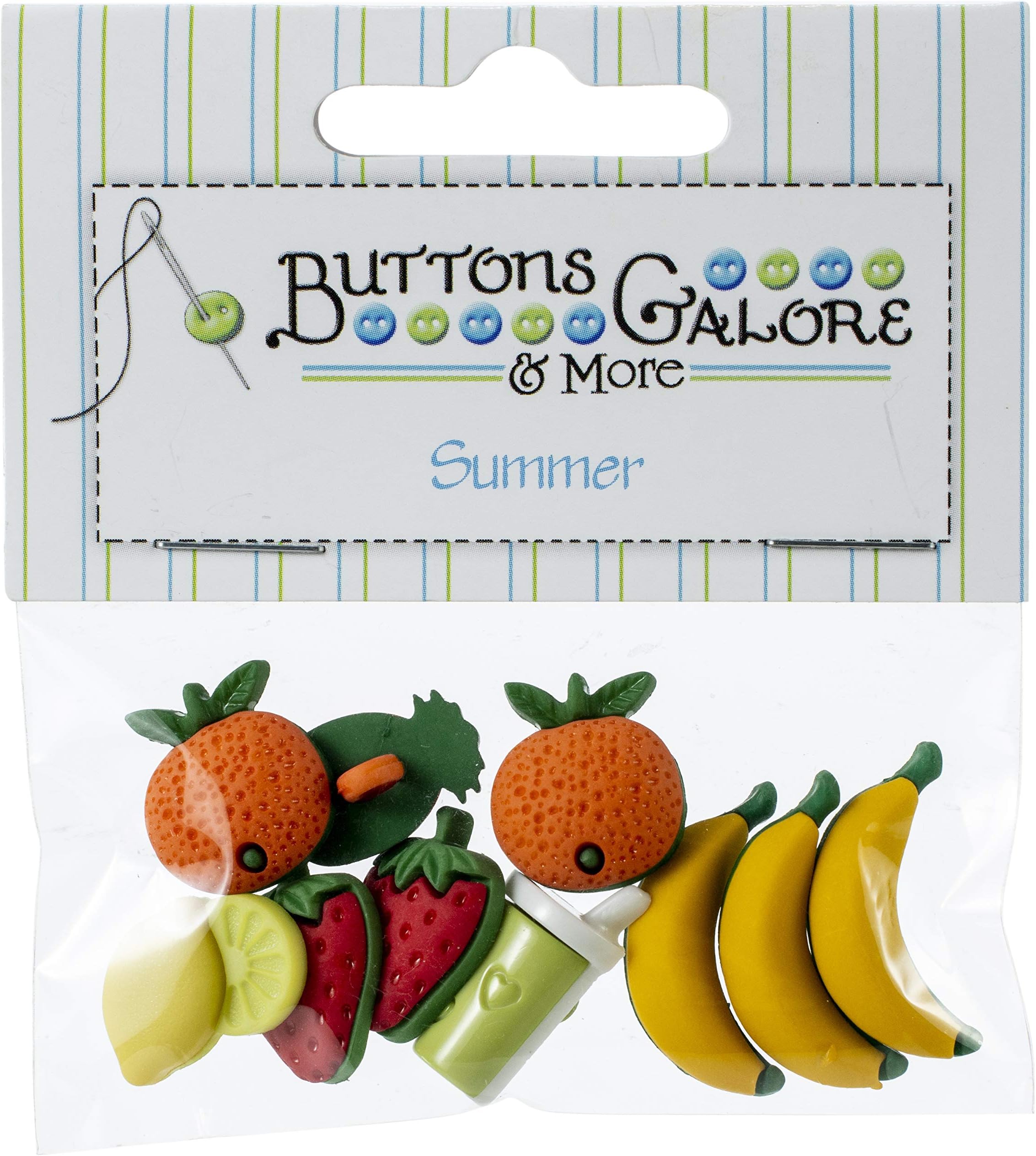 Amazon.com: Assorted Food-Themed Buttons – 50+ Piece Set for Sewing ...