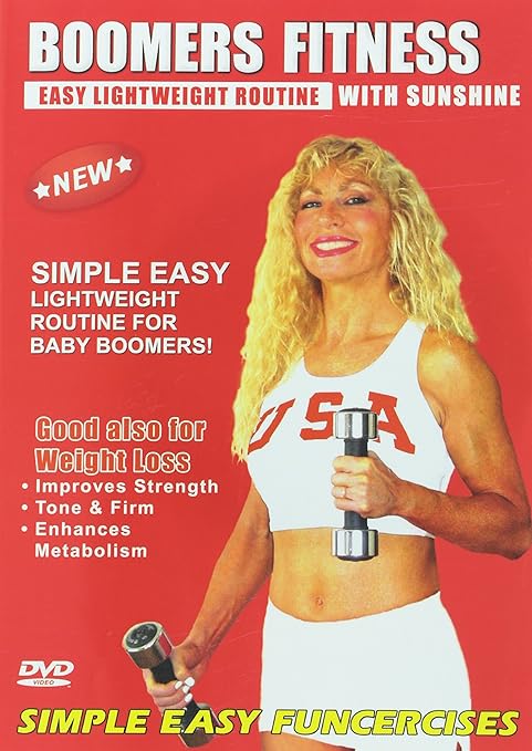 Amazon.com: Boomers Exercise DVD, Easy Light Weights Workout. Boomers ...