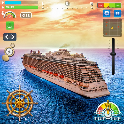 Cruise Ship Games Simulator 3D - Real cargo ship & cruise ship Driving ...