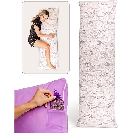 Amazon.com: LADIES PILLOW - Supportive Body Pillow Contours to Body ...