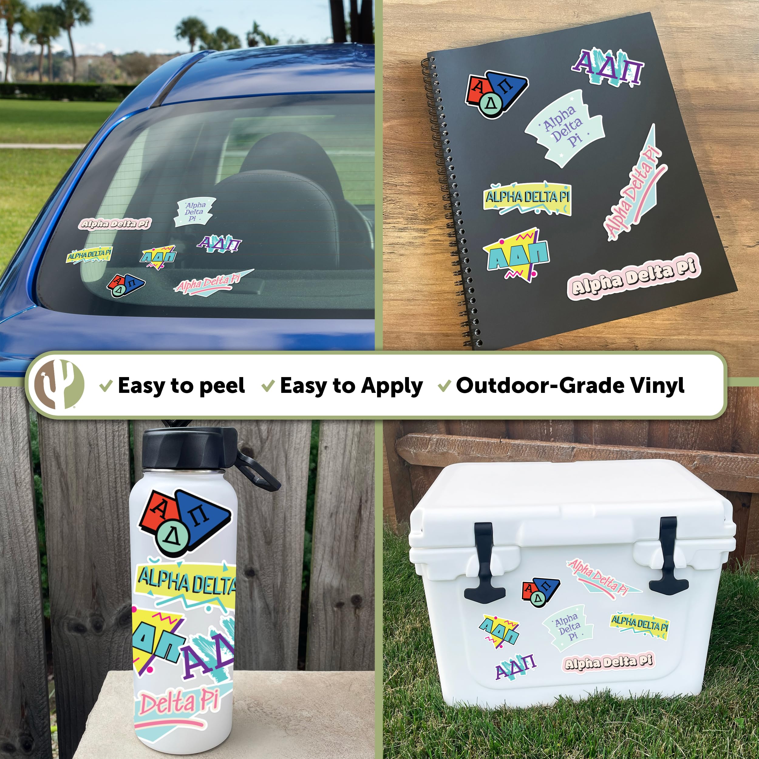 Snapklik.com : Desert Cactus Alpha Delta Pi Sticker Themed Decal Laptop ...