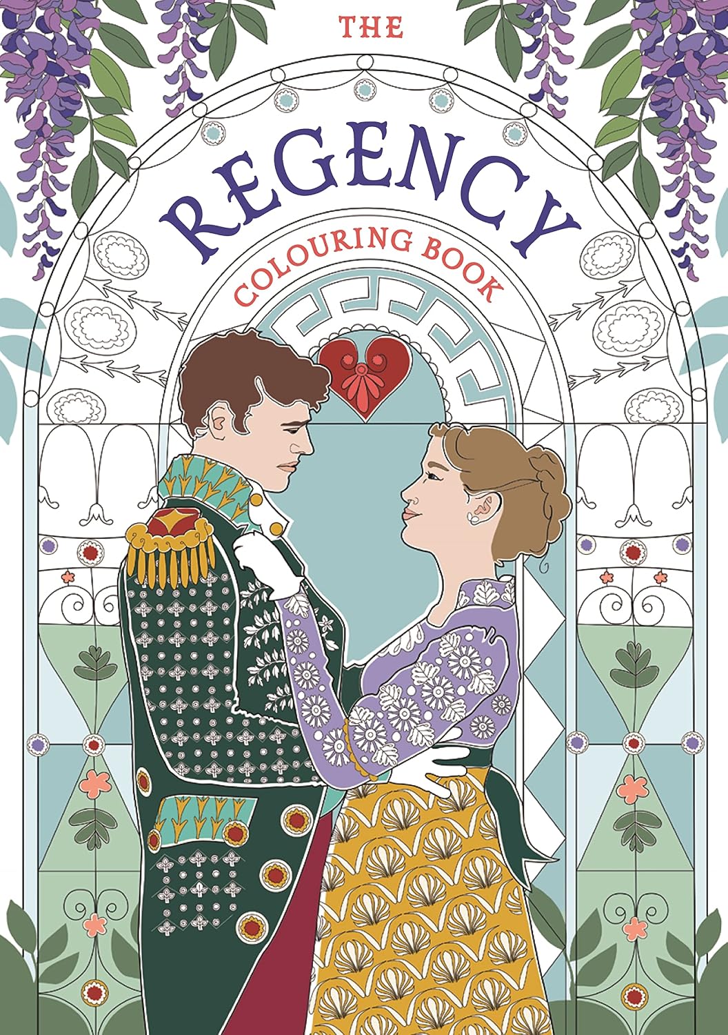 The Regency Colouring Book: Amazon.co.uk: Adams, Amy-Jane ...