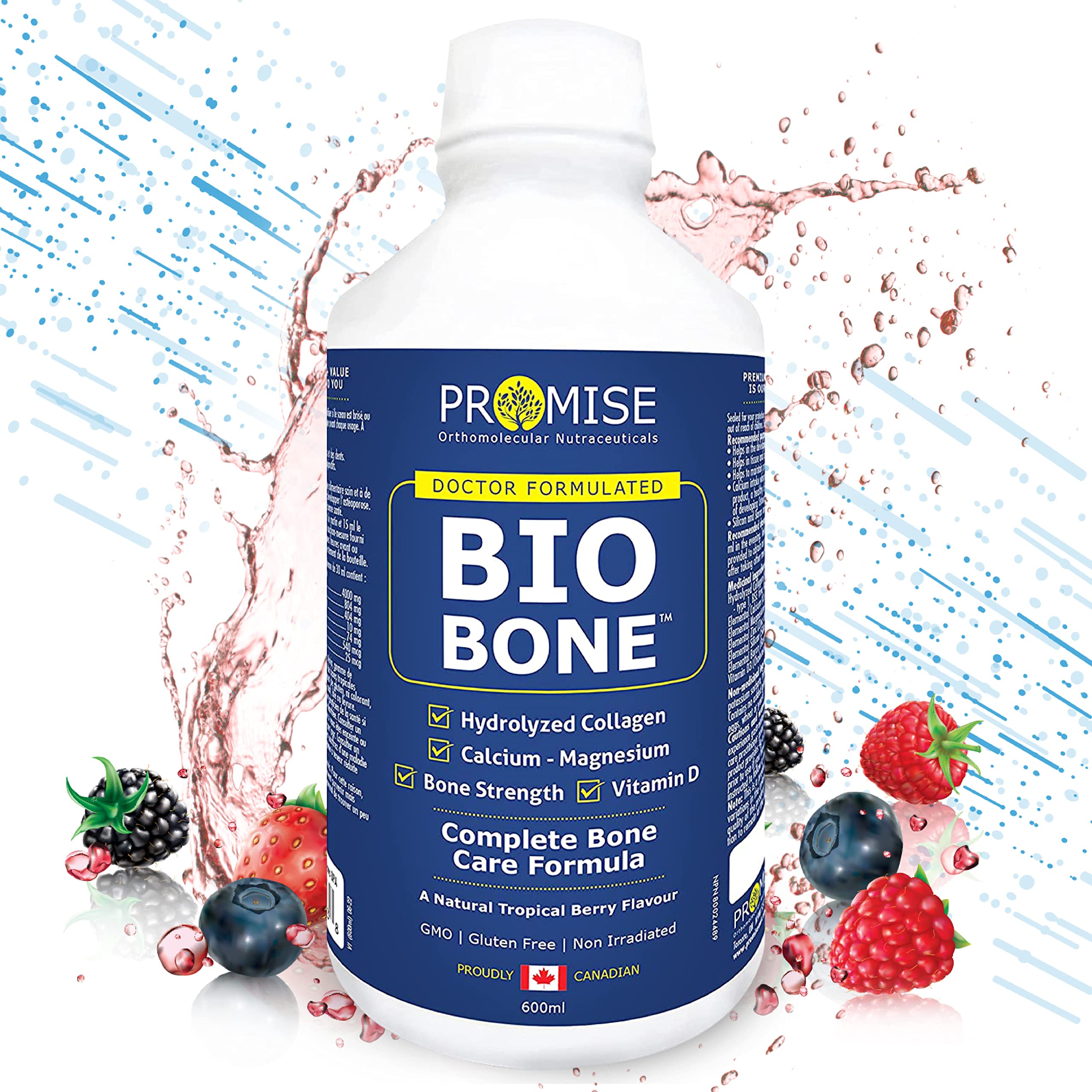 Promise Bio Bone 600ml - Complete Bone Care Formula- Strong Bones and ...
