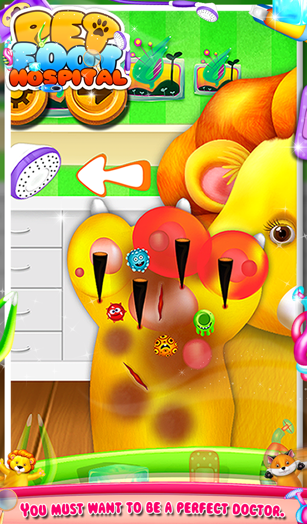 Pet Foot Hospital - Kids Game - App on Amazon Appstore