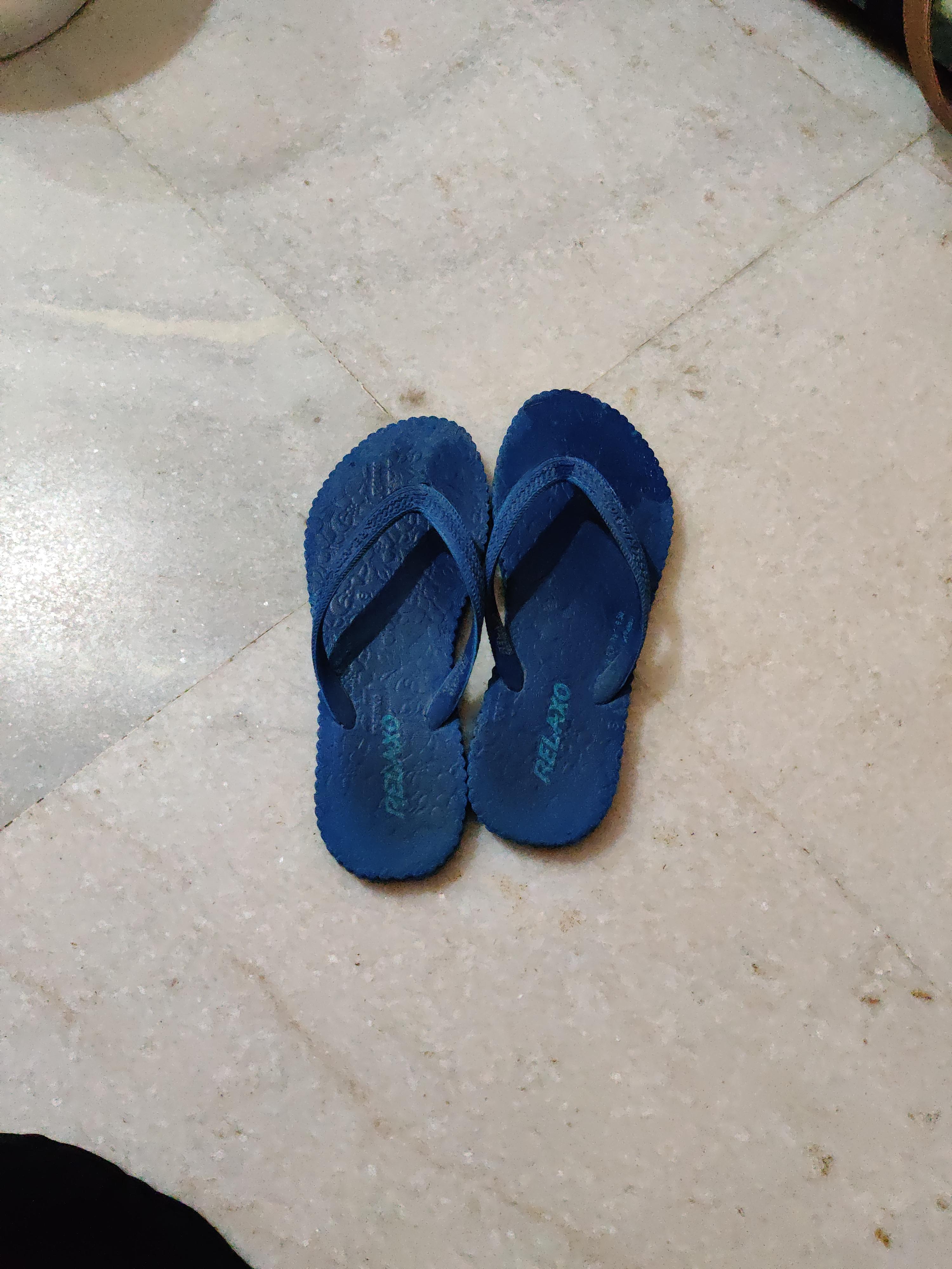 RELAXO Women's AL0012L Navy Blue Sky Blue Slippers 5 (AL0012LNBSB0005 ...