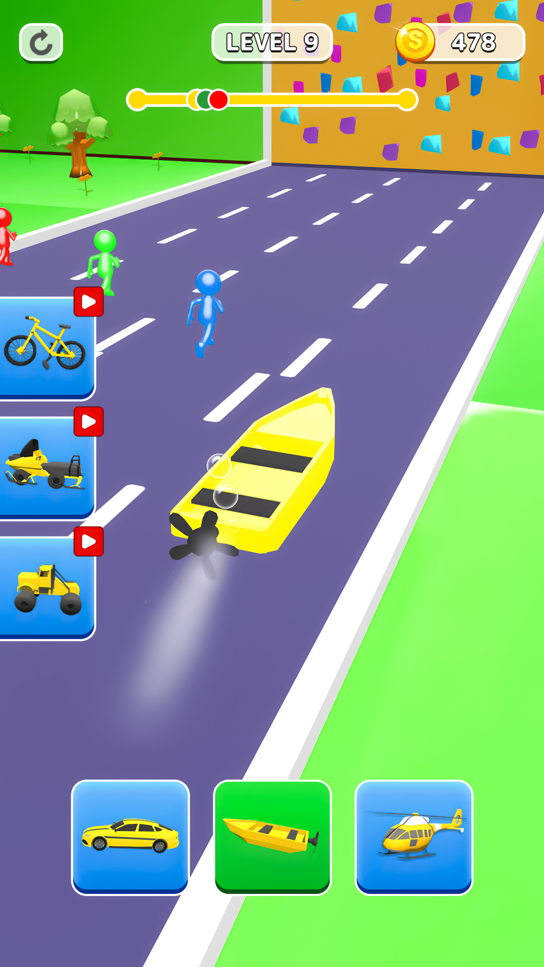 Shape Transform Car Shifting Racing Games 3D: Ultimate Shape Shifting ...