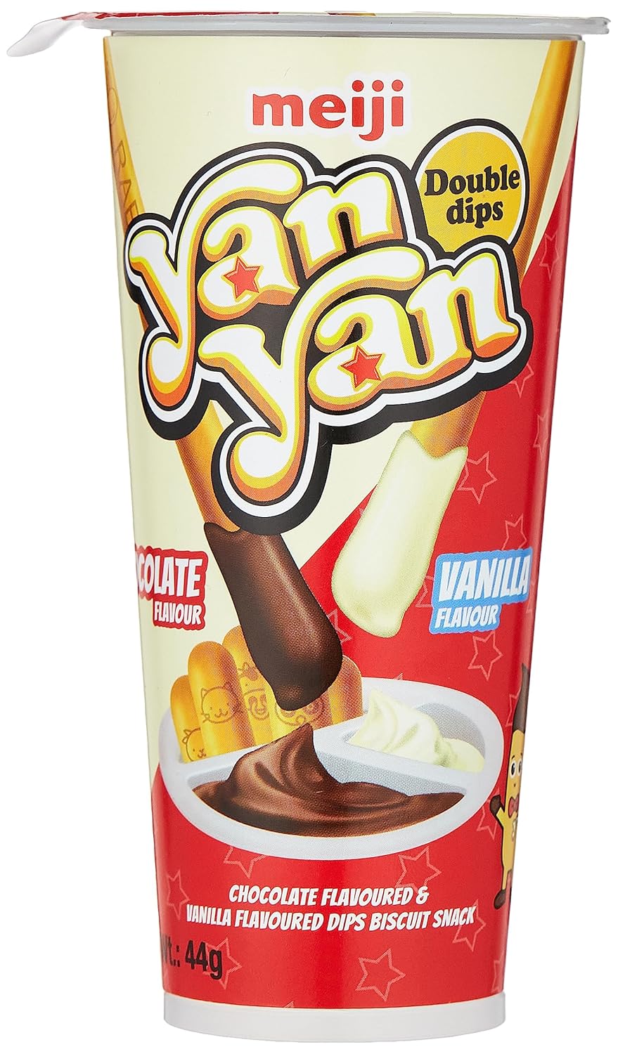 Meiji Yan Yan Biscuits (Pack Of 6, Chocolate and Vanilla) : Amazon.in ...