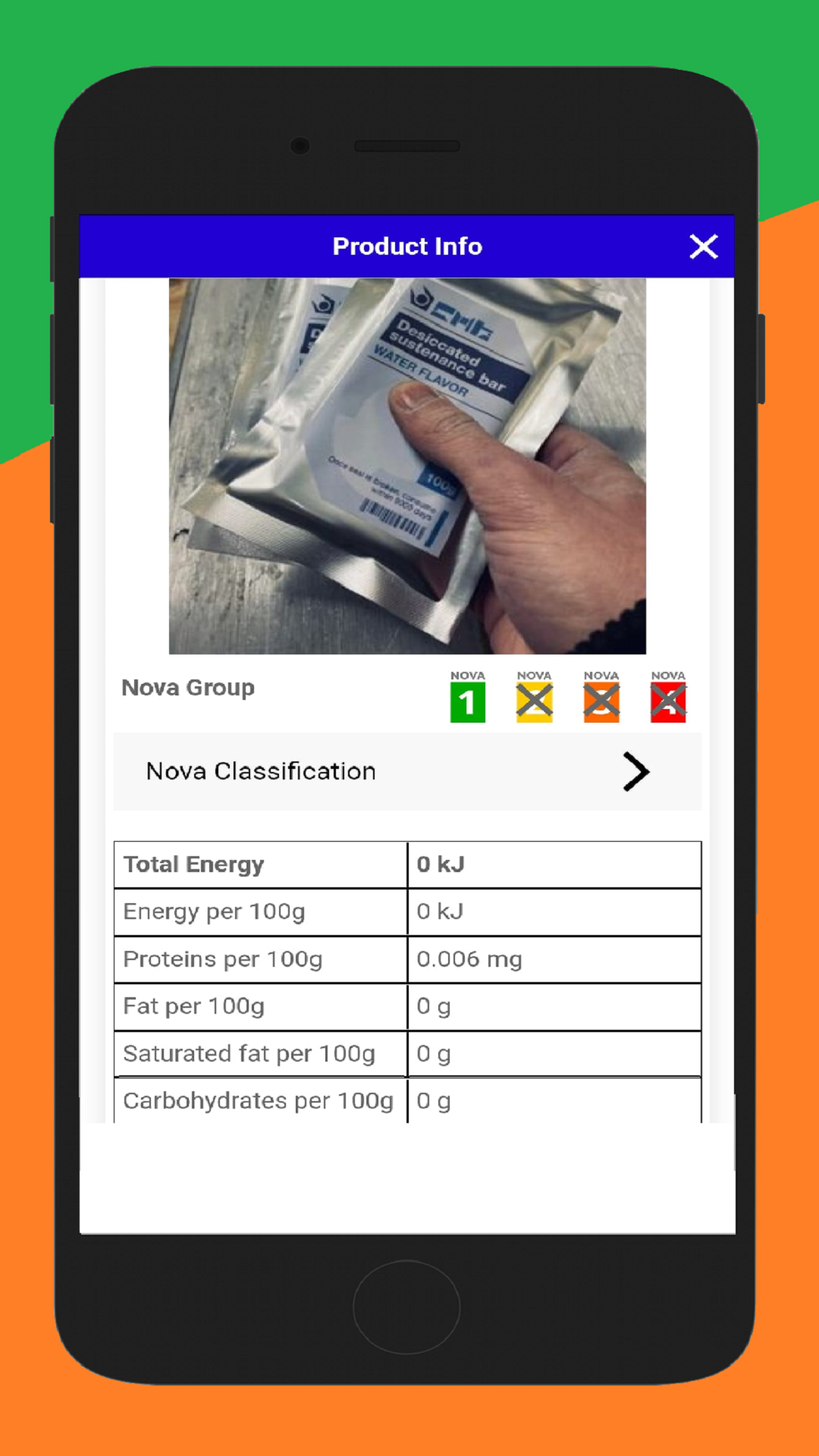 Nutrition Food Facts Scan Barcode Open Food Facts - App on Amazon Appstore