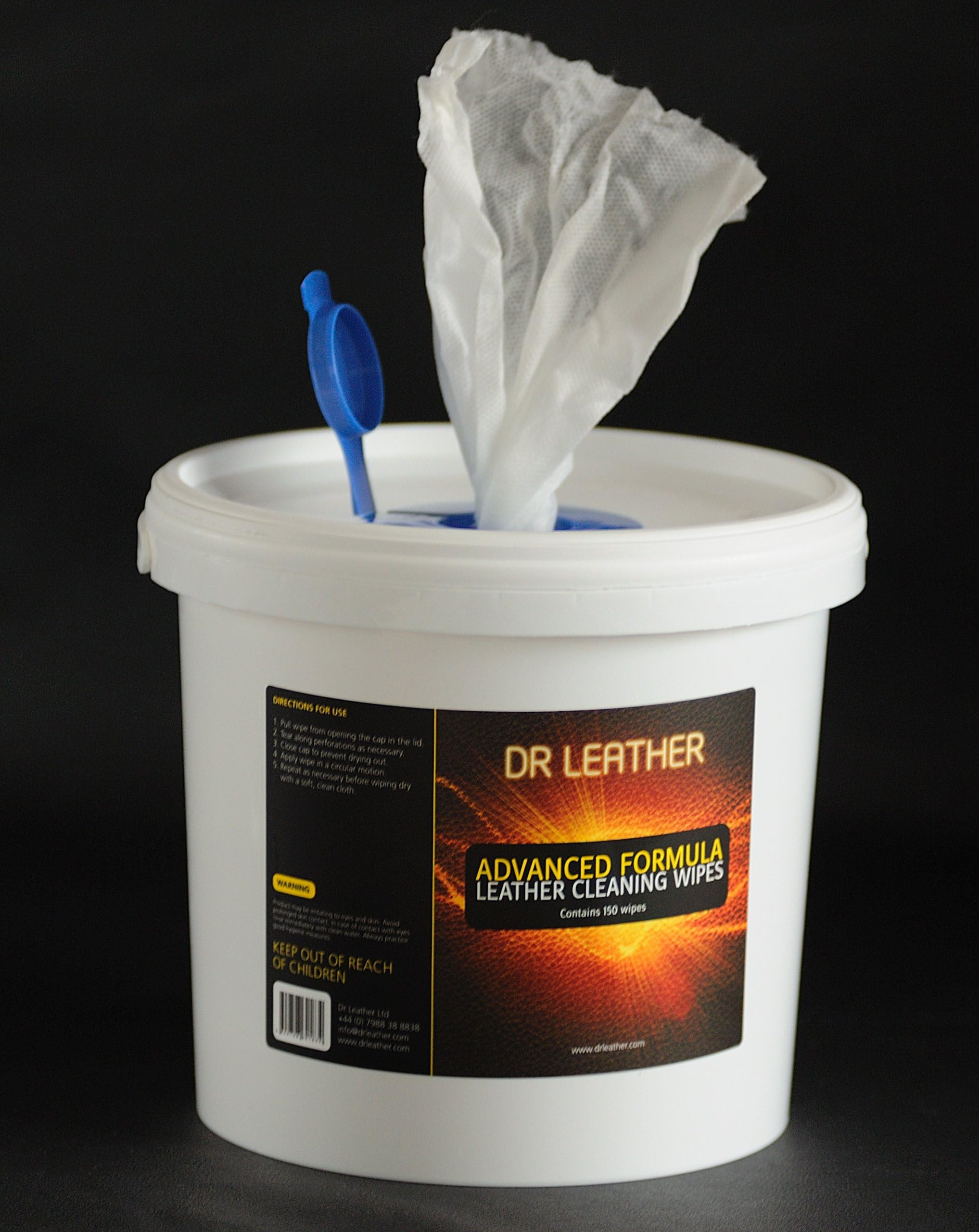 Dr Leather Advanced Formula Leather Cleaning Wipes - 150 Wipes : Amazon ...