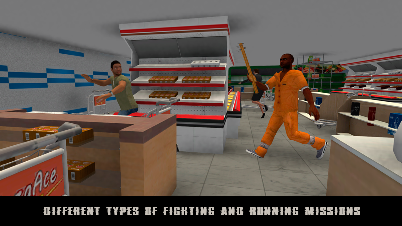 Market Gangster Escape: Supermarket Mania Burglary Simulator | Shop ...