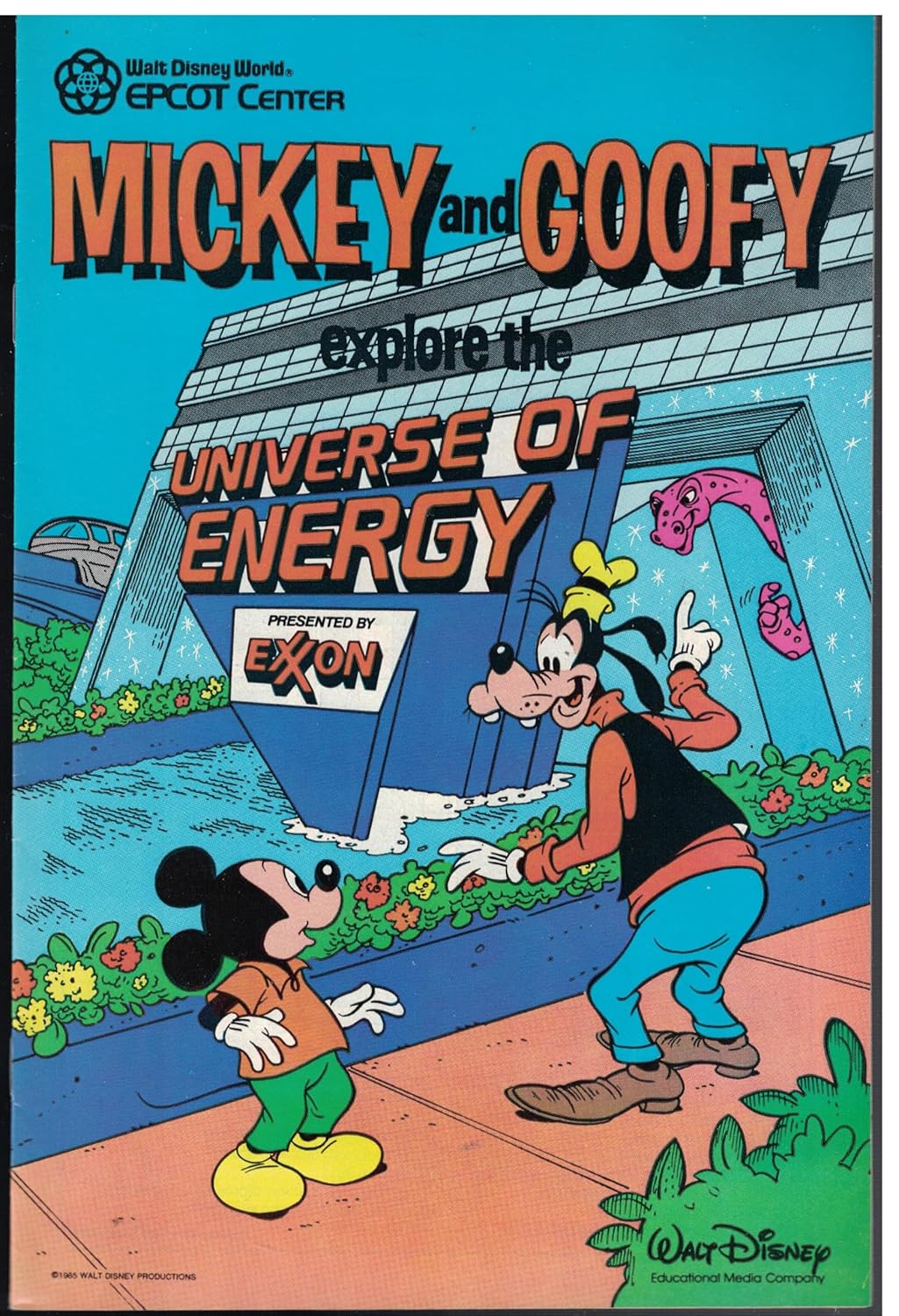 Walt Disney World Epcot Center, Mickey & Goofy Explore the Universe of ...