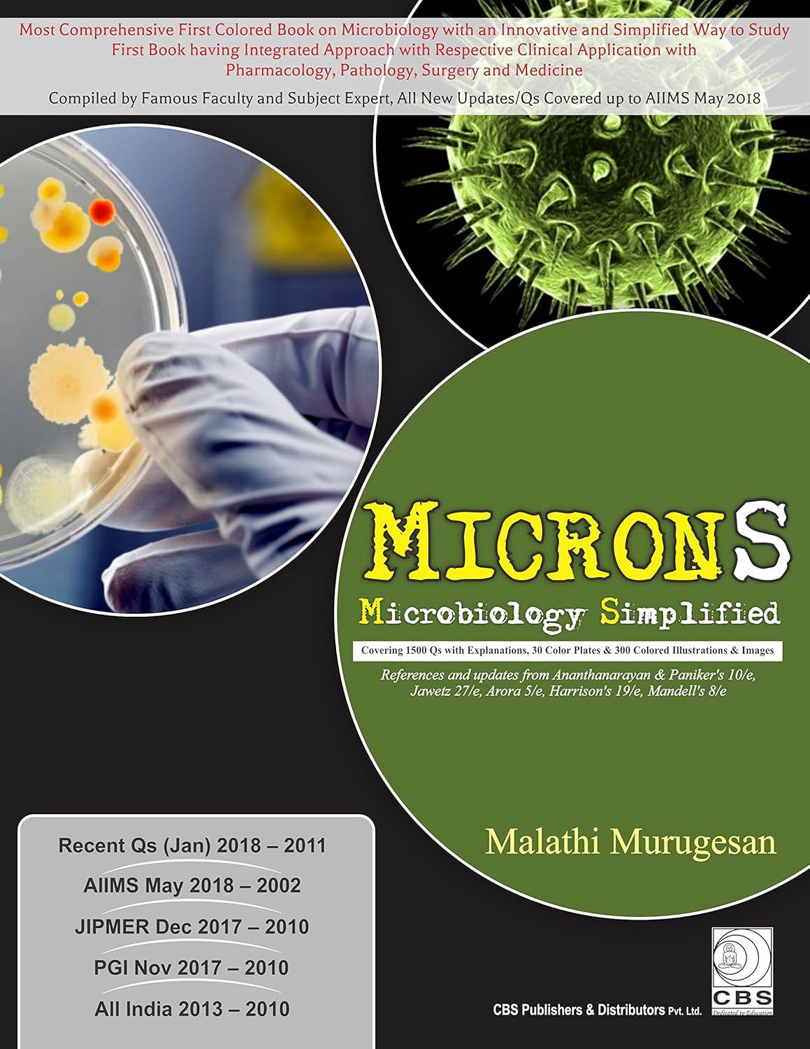 Buy MICRONS MICROBIOLOGY SIMPLIFIED (PB 2018) Book Online at Low Prices ...