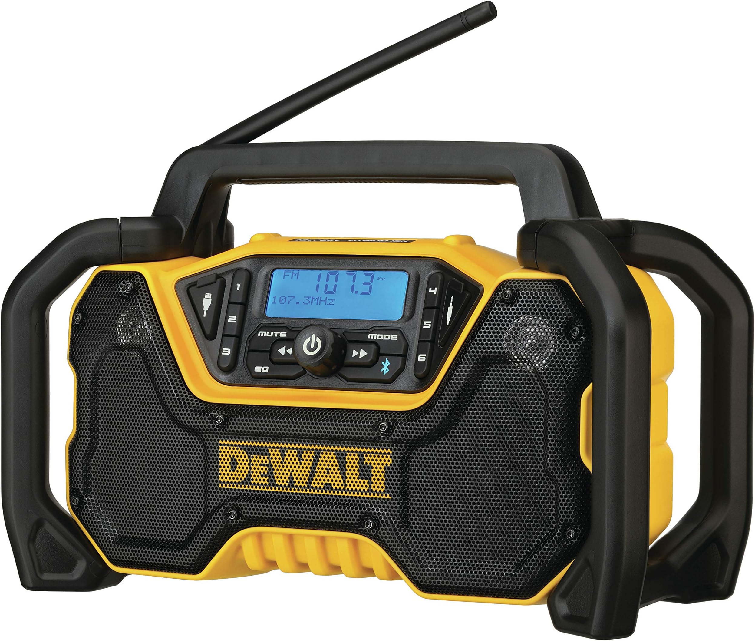 DEWALT Radio portable 12 V/20 V MAX*, Bluetooth, sans fil, chantier ...