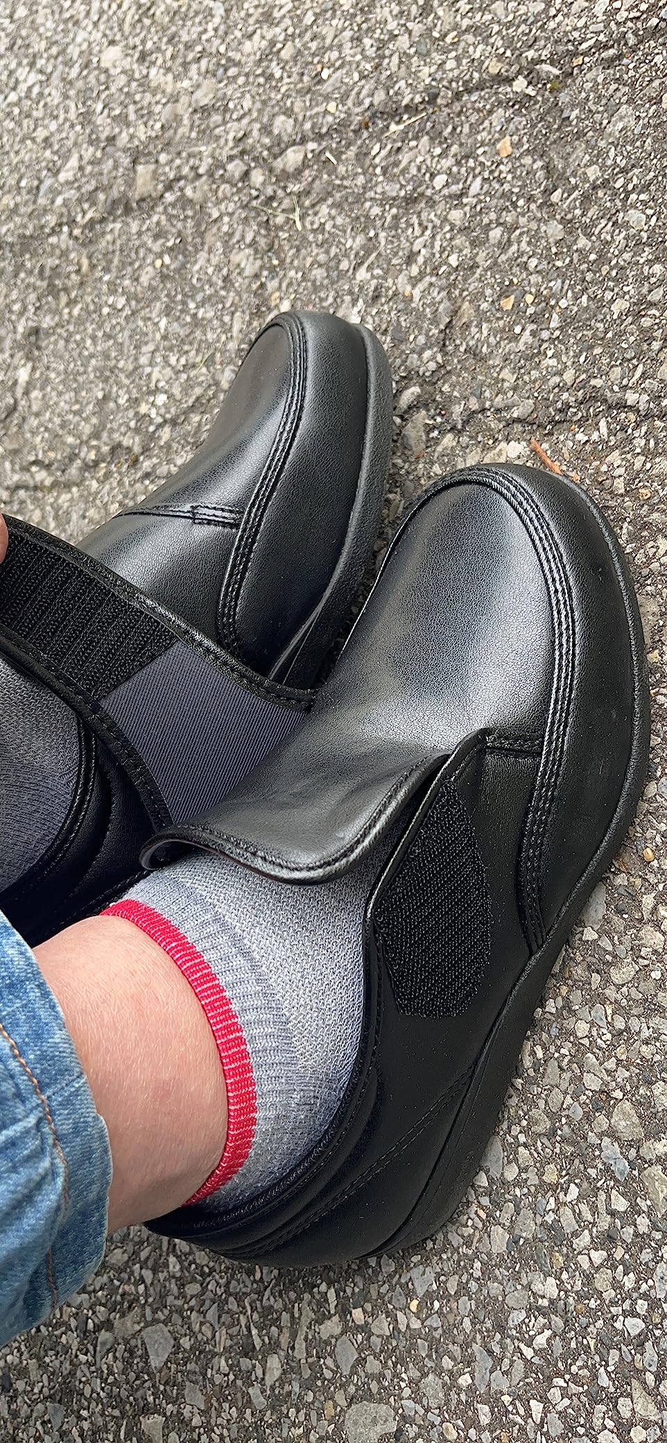 Amazon.co.jp: [カイホシュギ] 介護シューズ 軽量 幅広4E KHS M021 メンズ : ドラッグストア