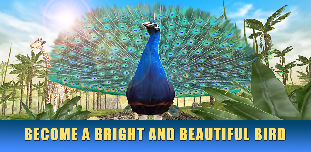 Peacock Life Simulator 3D: Bird Survival Game | Peafowl Animal Fighting ...