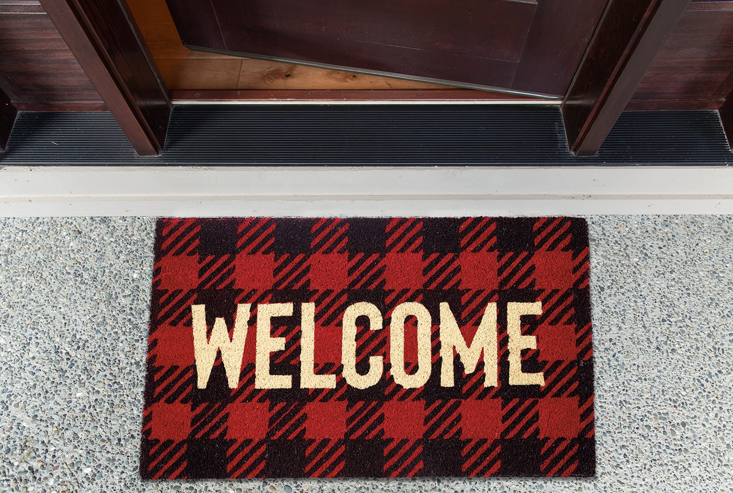 Snapklik.com : Natural Coir Front Door Mat Outdoor Collection ...
