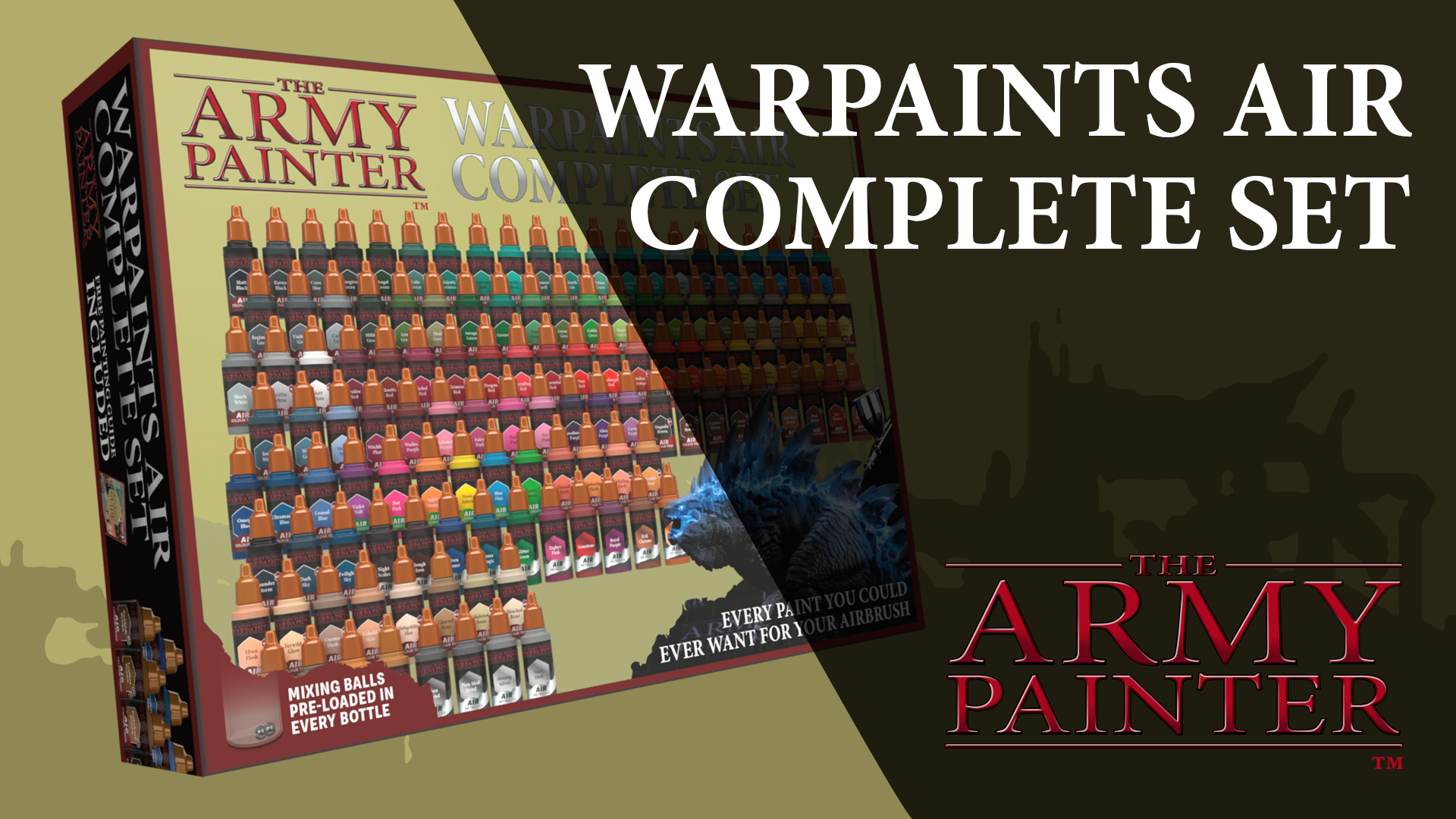 Speedpaint 2.0 , Warpaints Air Complete Set, 126 X 18 Ml The Army Painter
