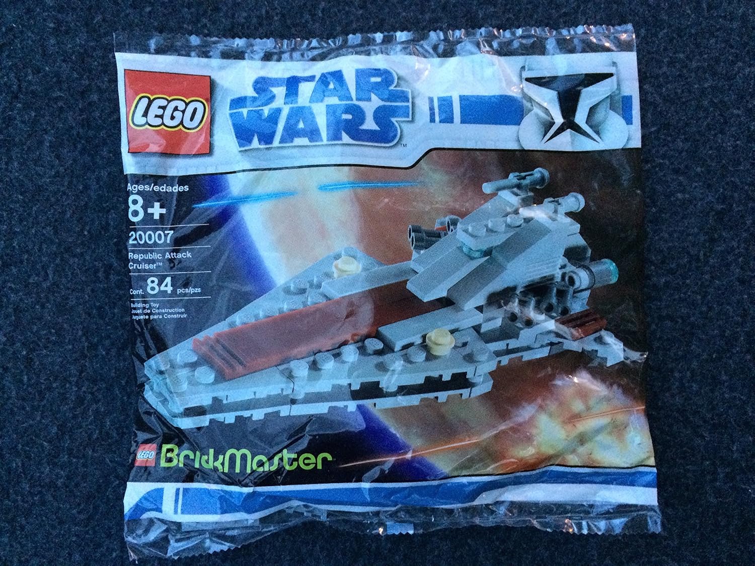 LEGO Star Wars 20007 Mini Republic Attack Cruiser : Amazon.com.mx ...