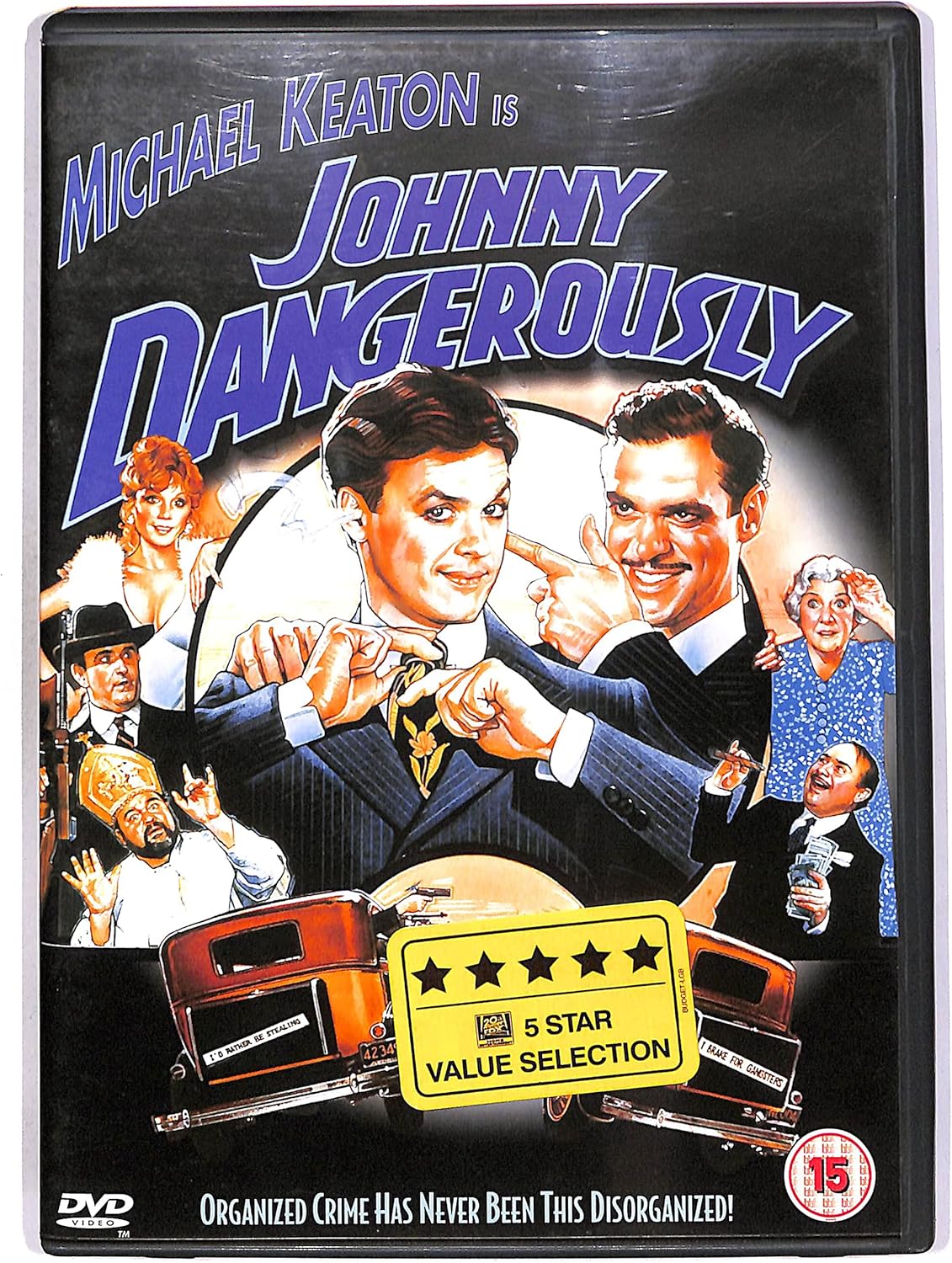 Johnny Dangerously [1984]: Amazon.co.uk: Michael Keaton, Joe Piscopo ...