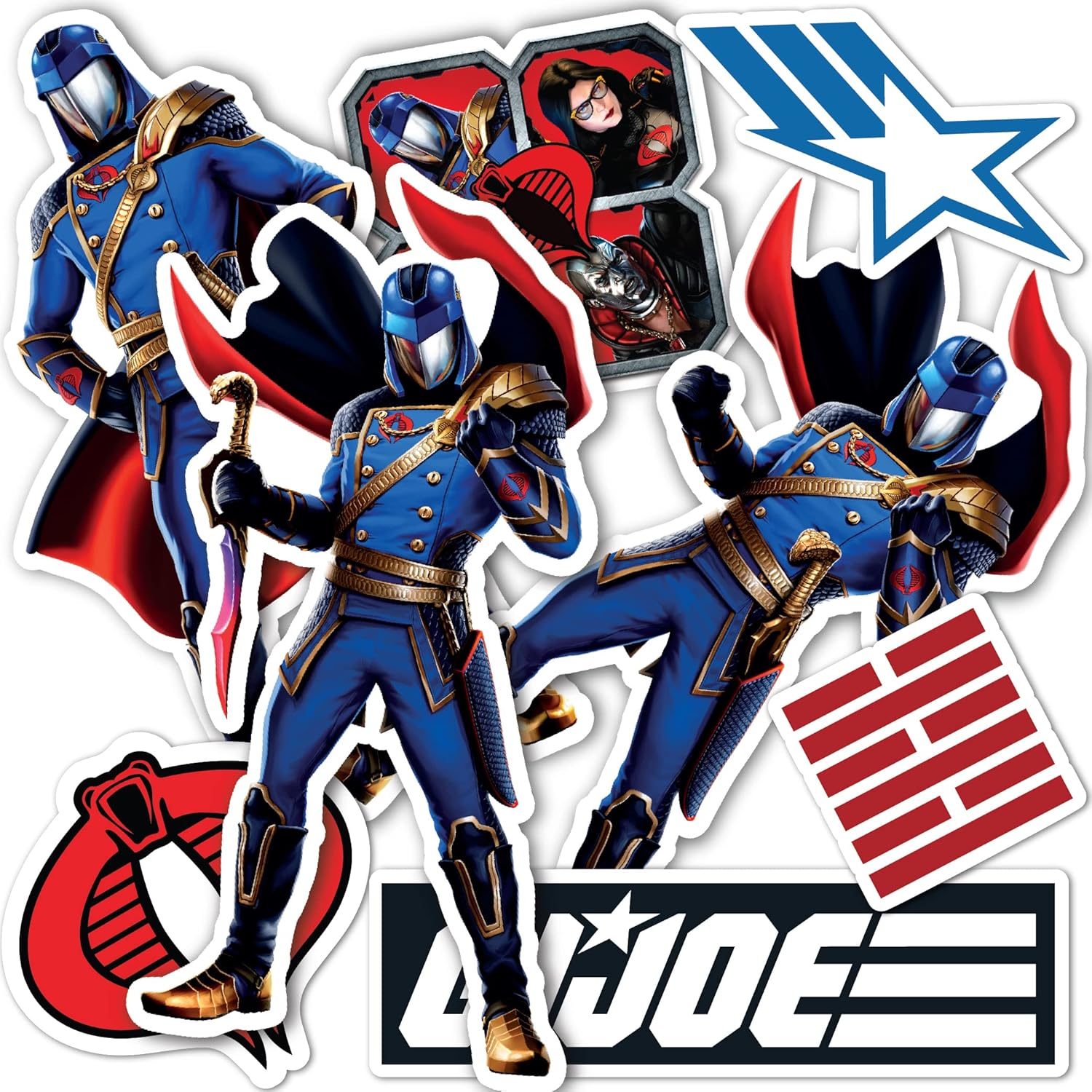 Amazon.com: GI Joe Sticker - 8 Stickers Vinyl Decal Laptop Water Bottle ...